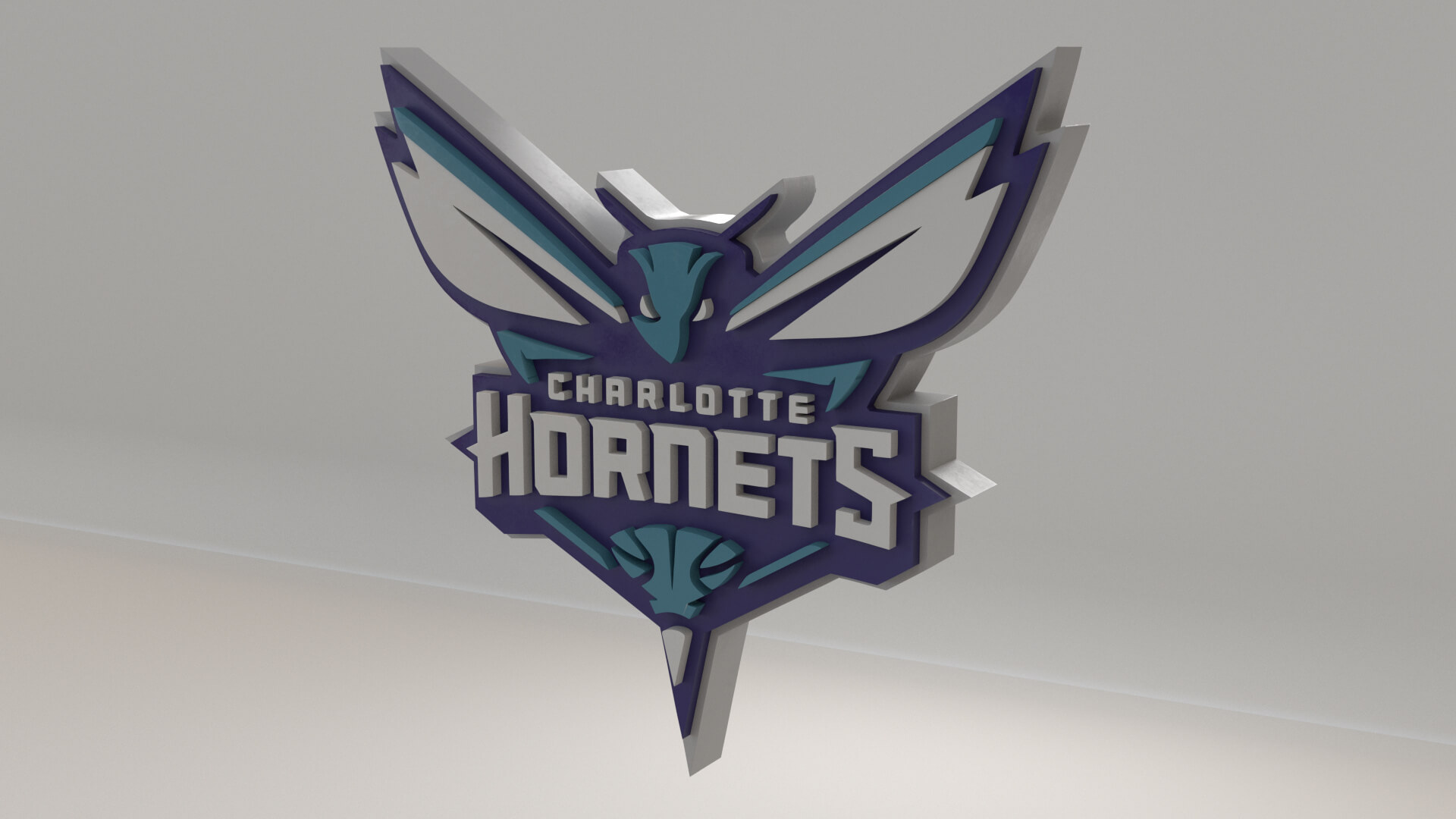 NBA Charlotte Hornets Logo - 3D Model by guimart