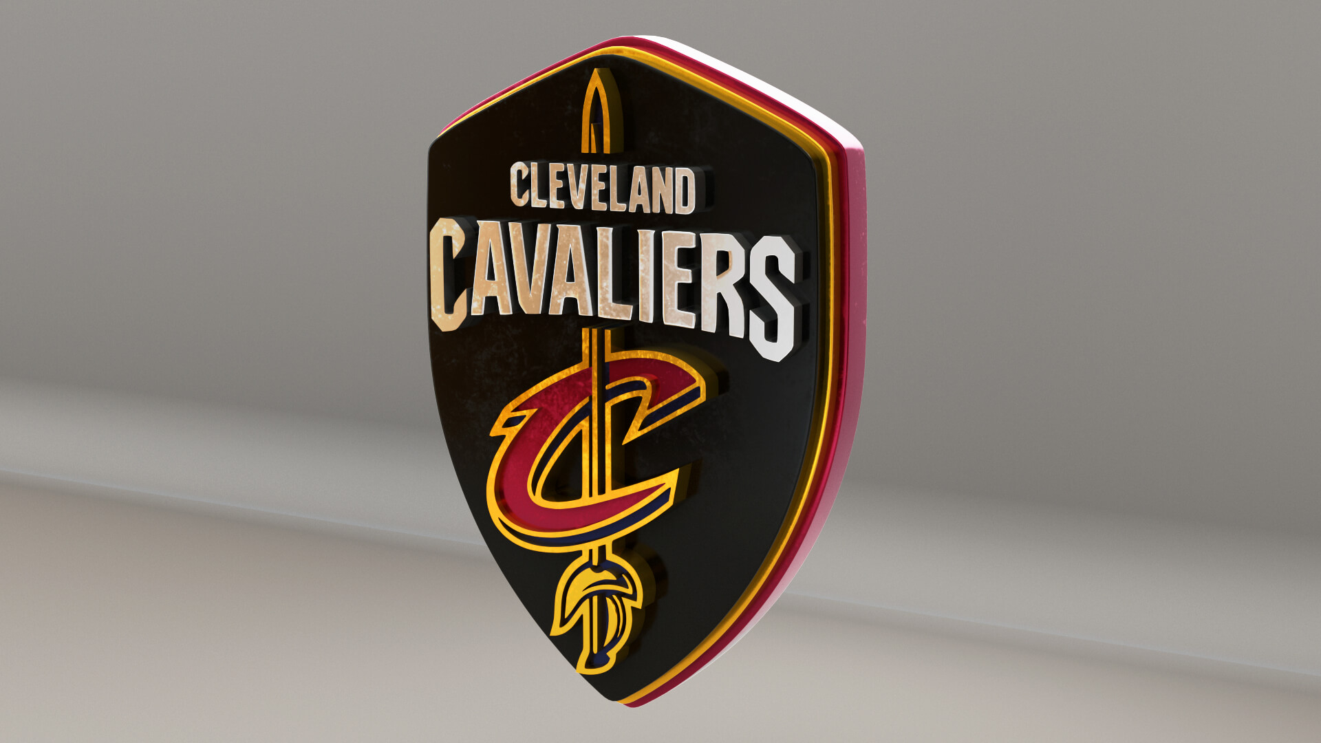 NBA Cleveland Cavaliers Logo - 3D Model by guimart