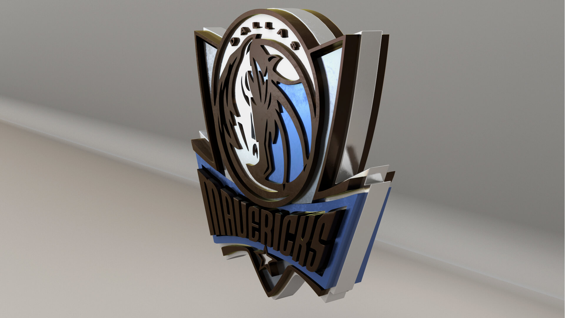 NBA Dallas Mavericks Logo - 3D Model by guimart