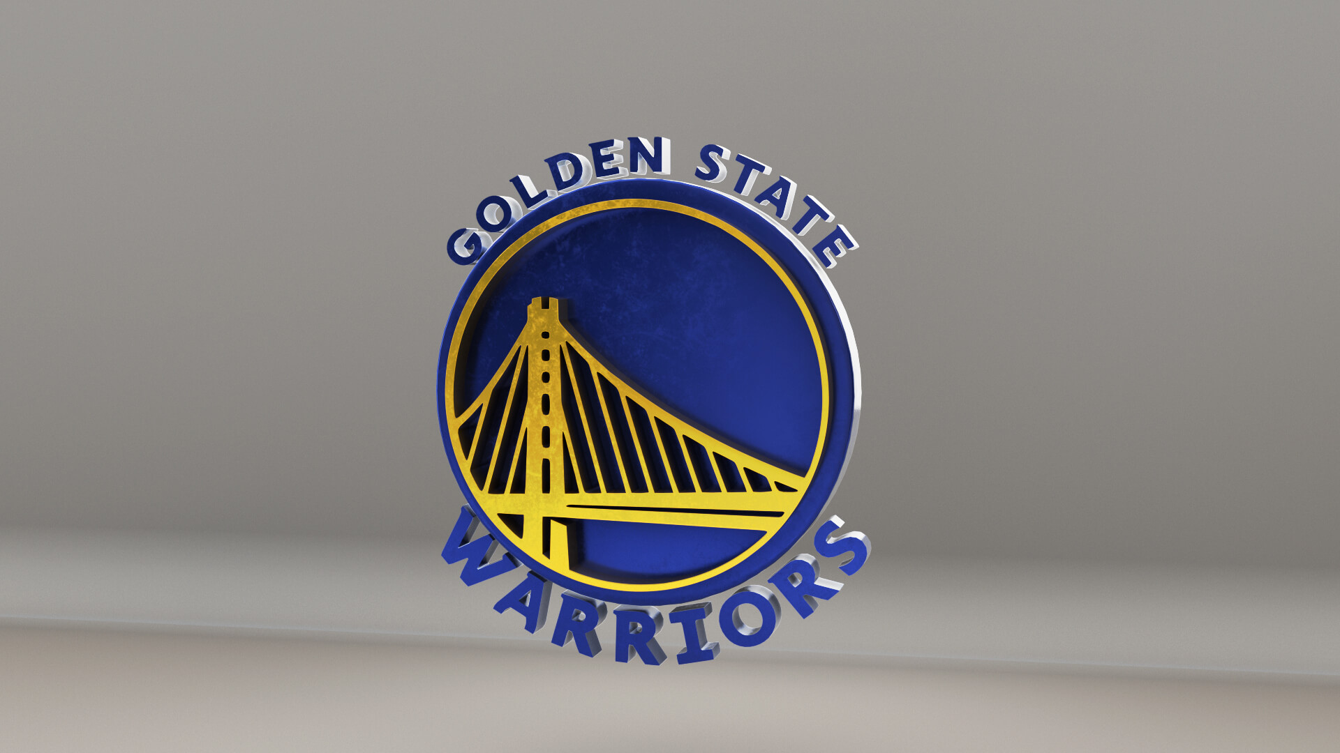 NBA Golden State Warriors Logo - 3D Model by guimart