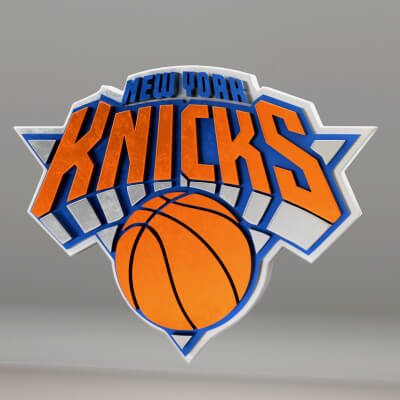 NBA New York Knicks Logo - 3D Model by guimart