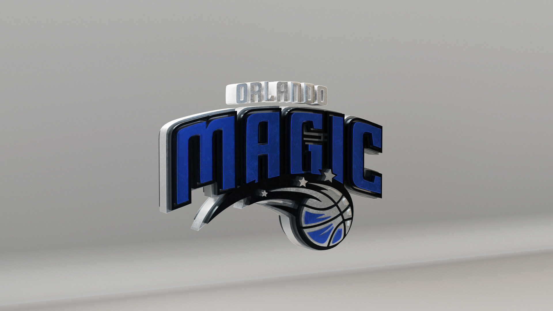 NBA Orlando Magic Logo - 3D Model by guimart