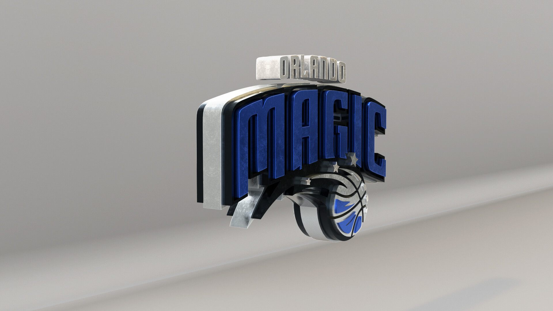 NBA Orlando Magic Logo - 3D Model by guimart