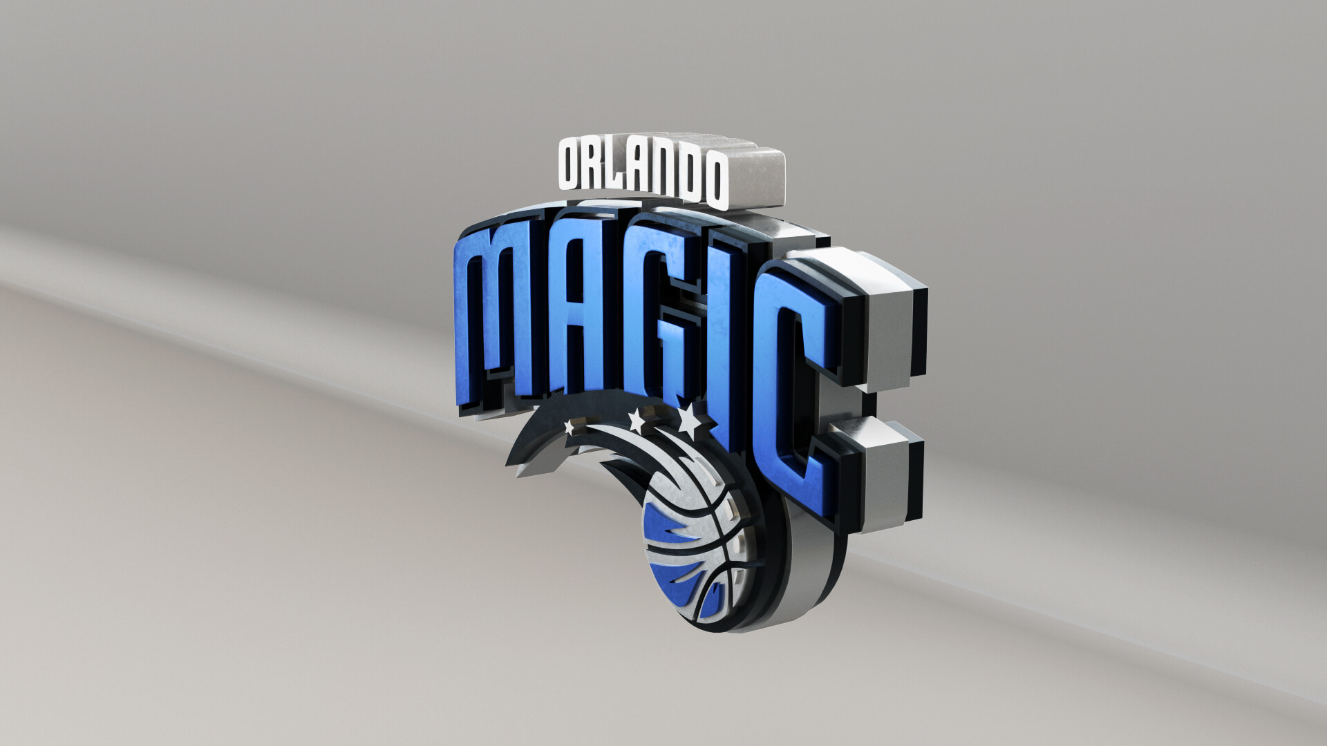 NBA Orlando Magic Logo - 3D Model by guimart
