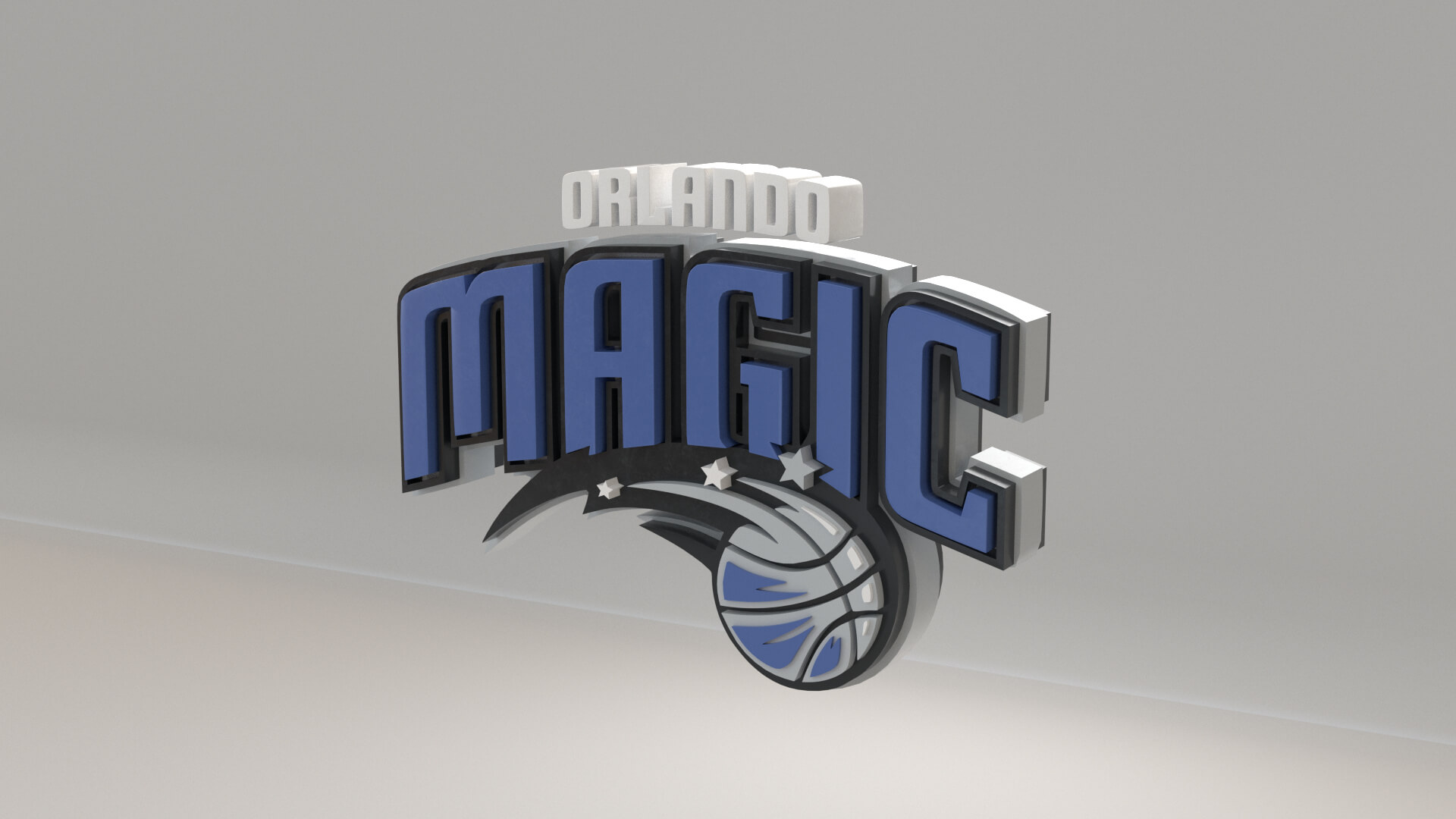 NBA Orlando Magic Logo - 3D Model by guimart
