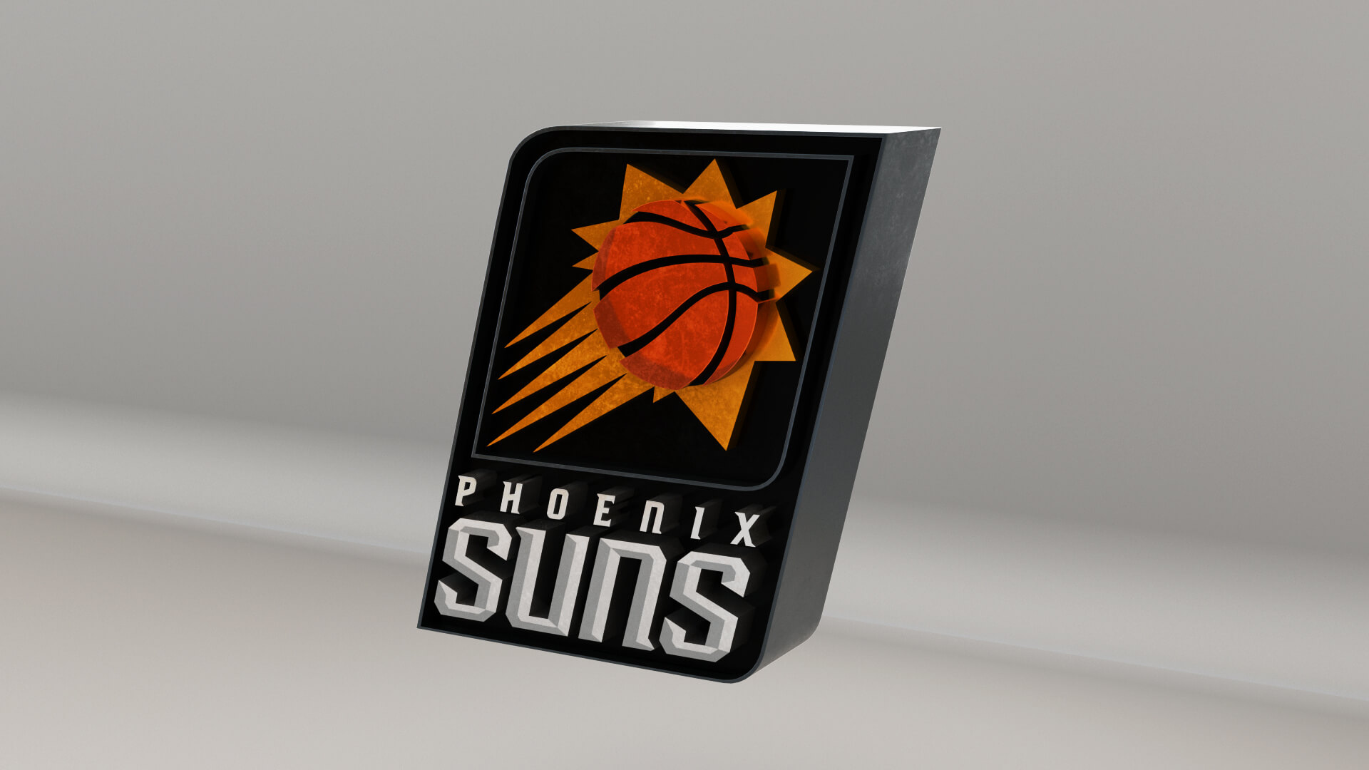 NBA Phoenix Suns Logo - 3D Model by guimart