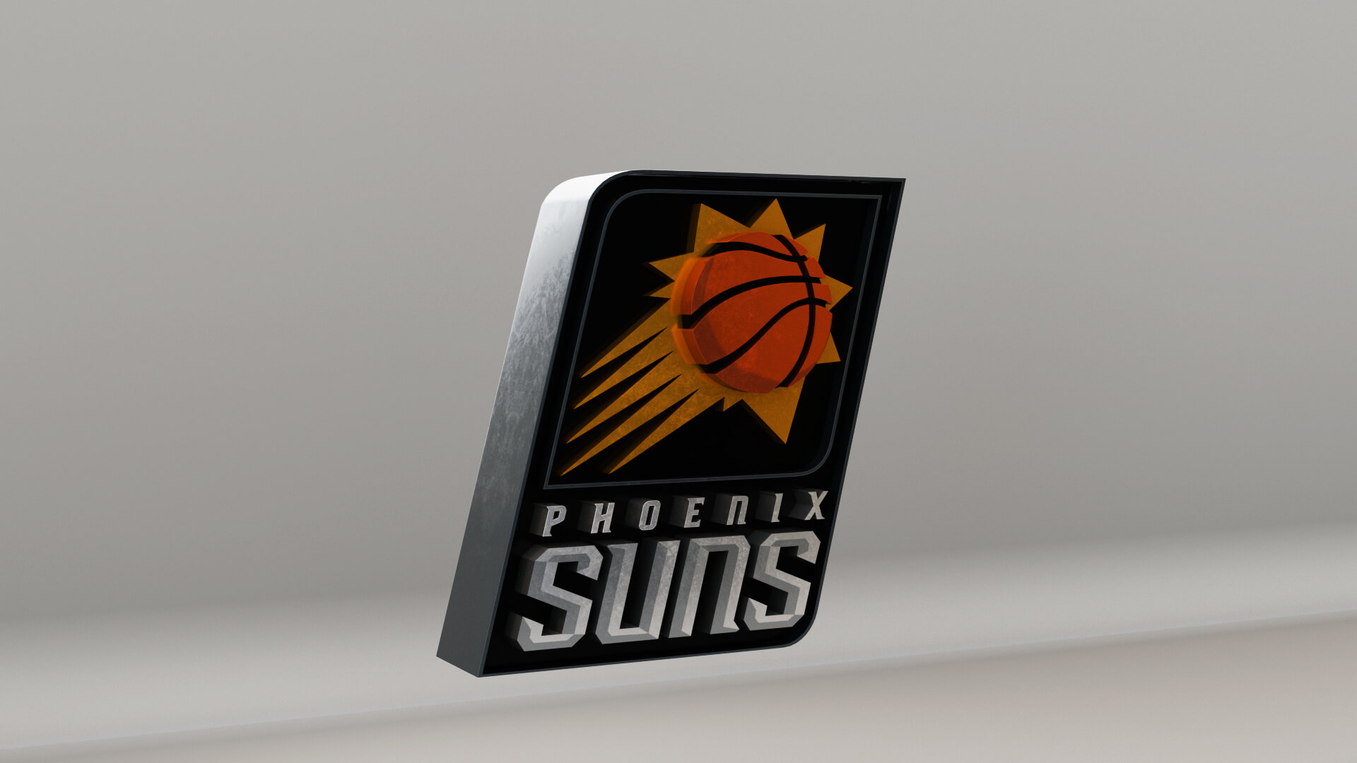 NBA Phoenix Suns Logo - 3D Model by guimart