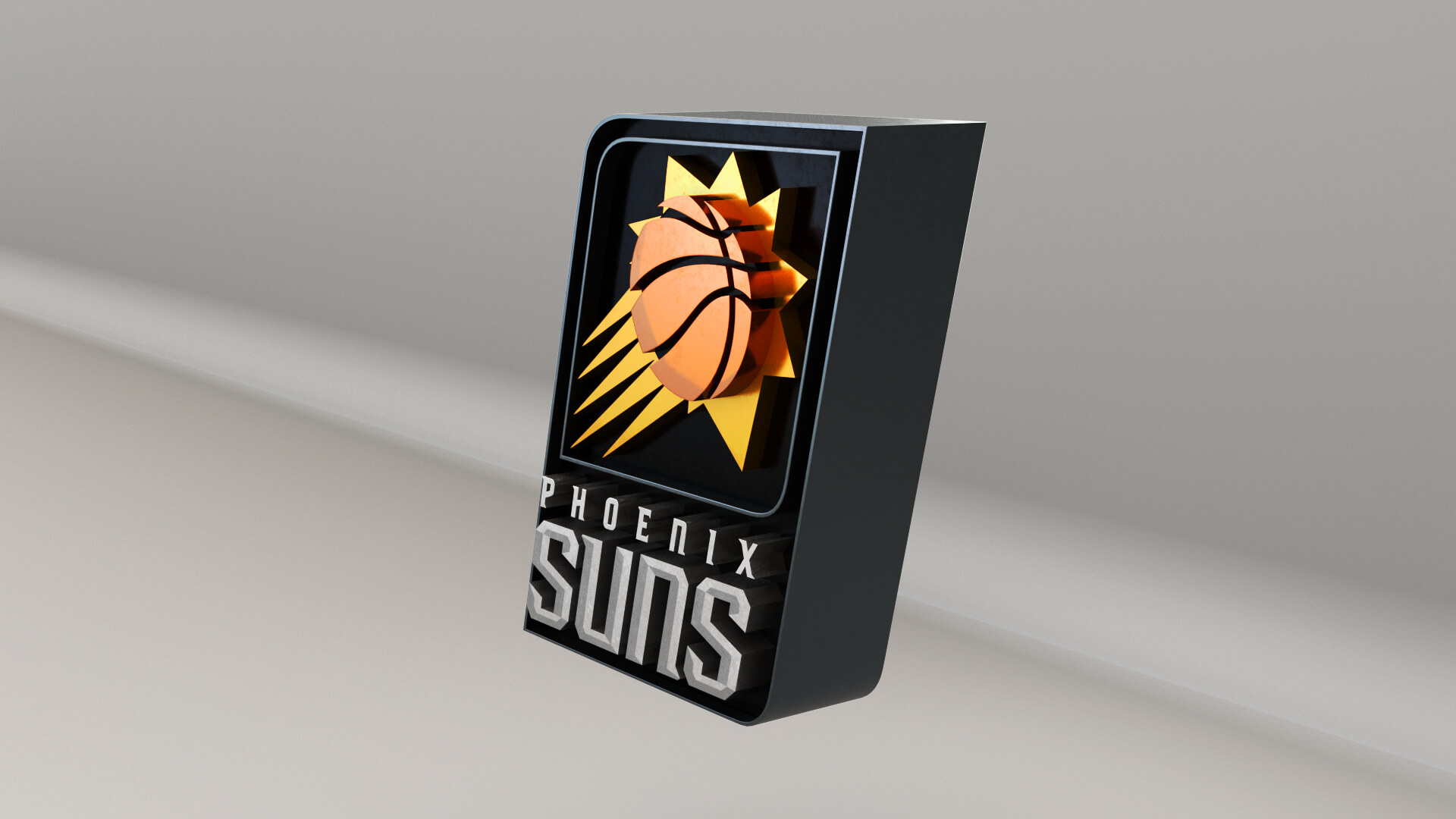 NBA Phoenix Suns Logo - 3D Model by guimart