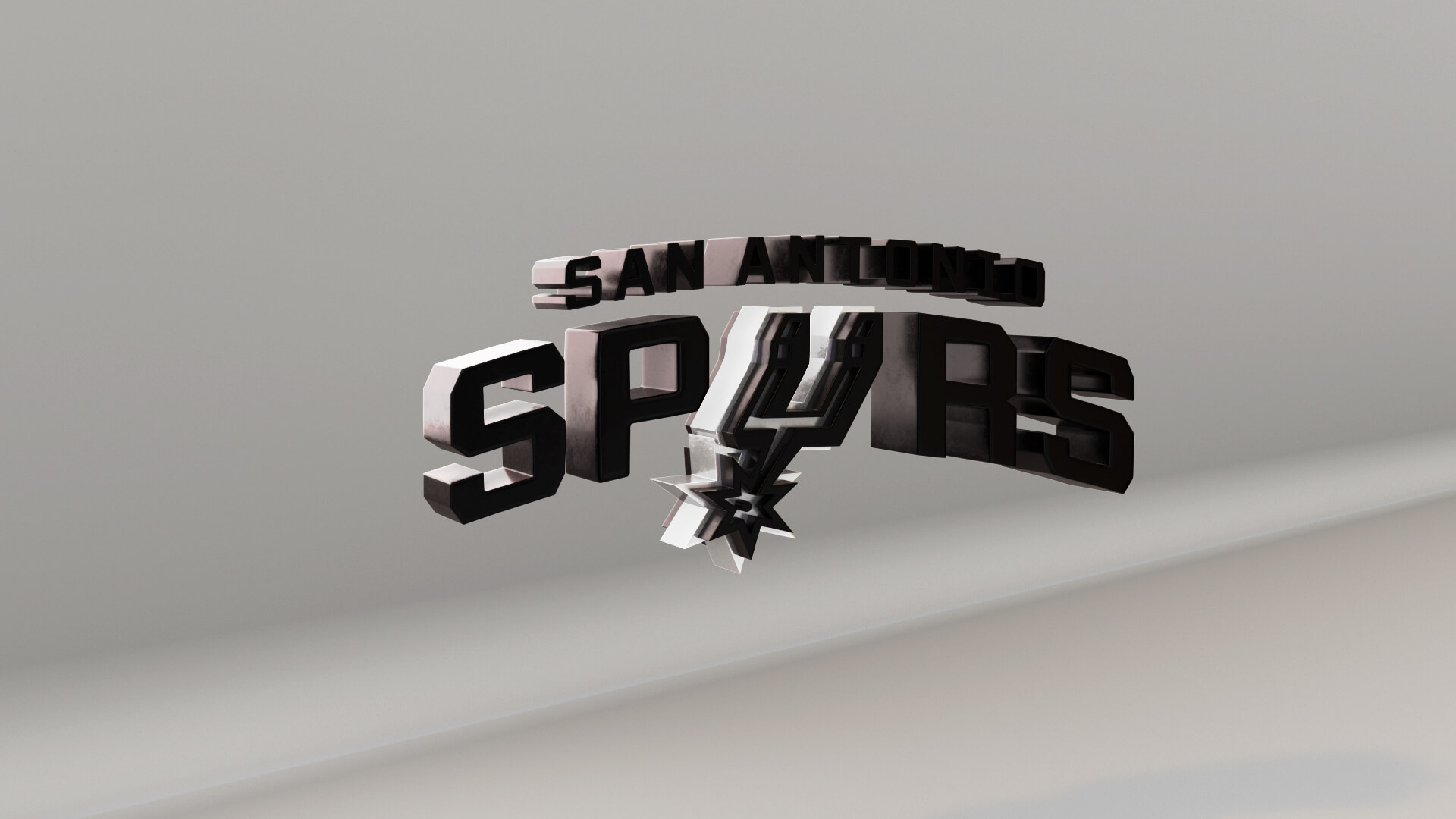 NBA San Antonio Spurs Logo - 3D Model by guimart