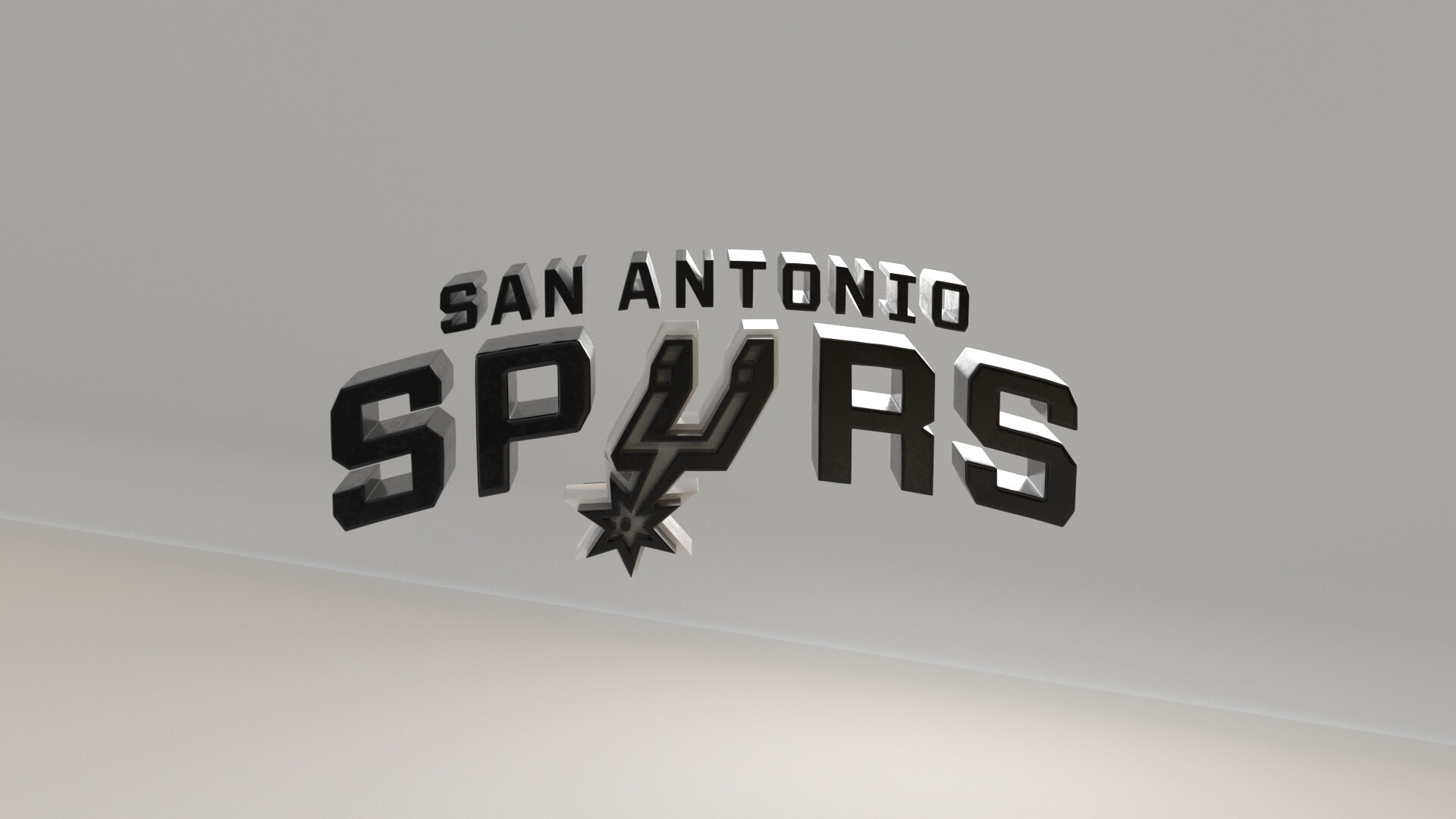 NBA San Antonio Spurs Logo - 3D Model by guimart