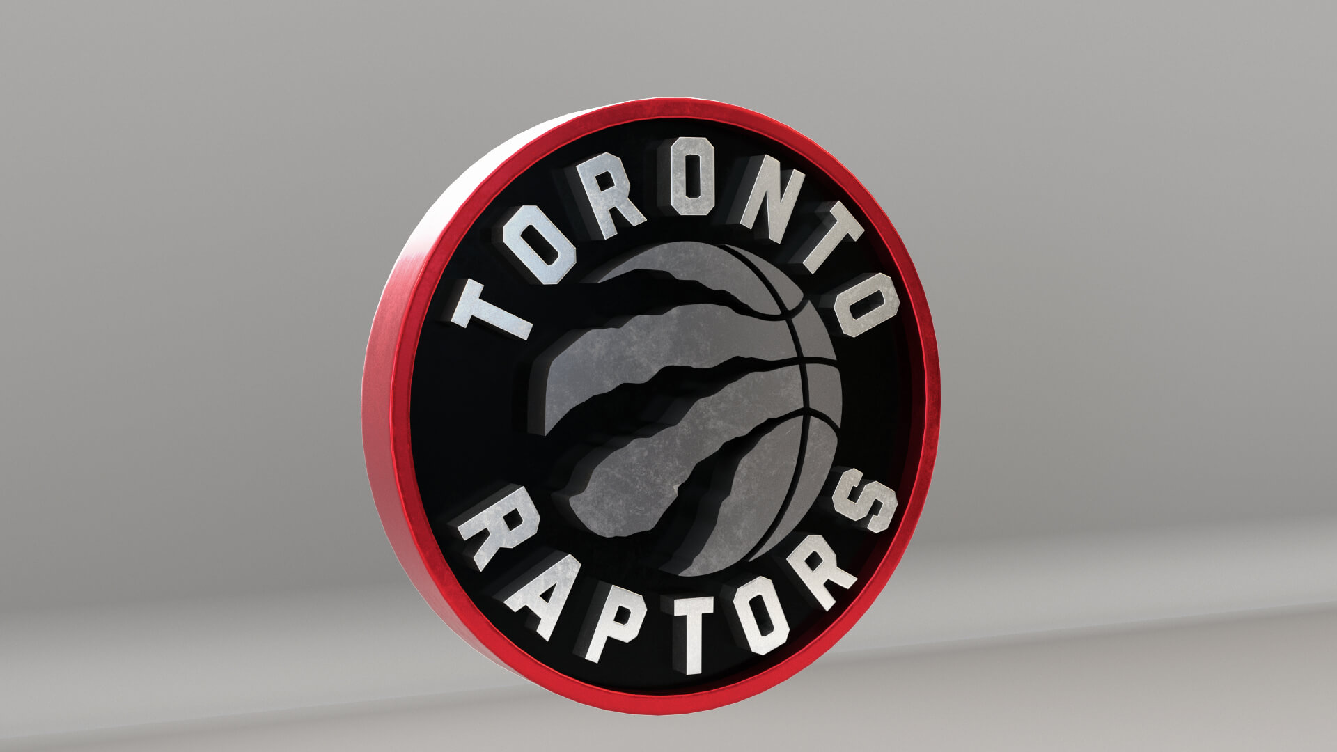 NBA Toronto Raptors Logo - 3D Model by guimart