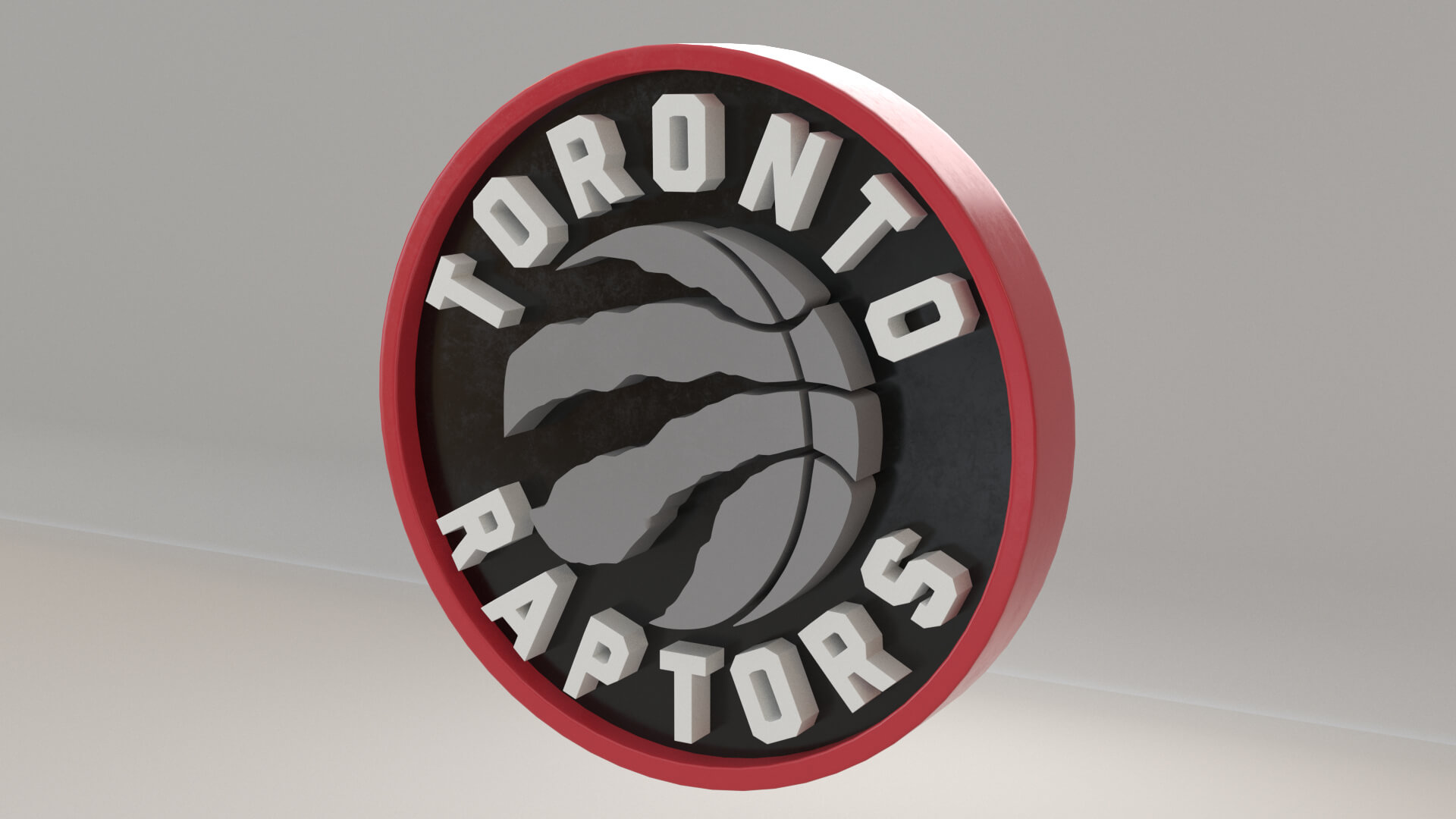 NBA Toronto Raptors Logo - 3D Model by guimart