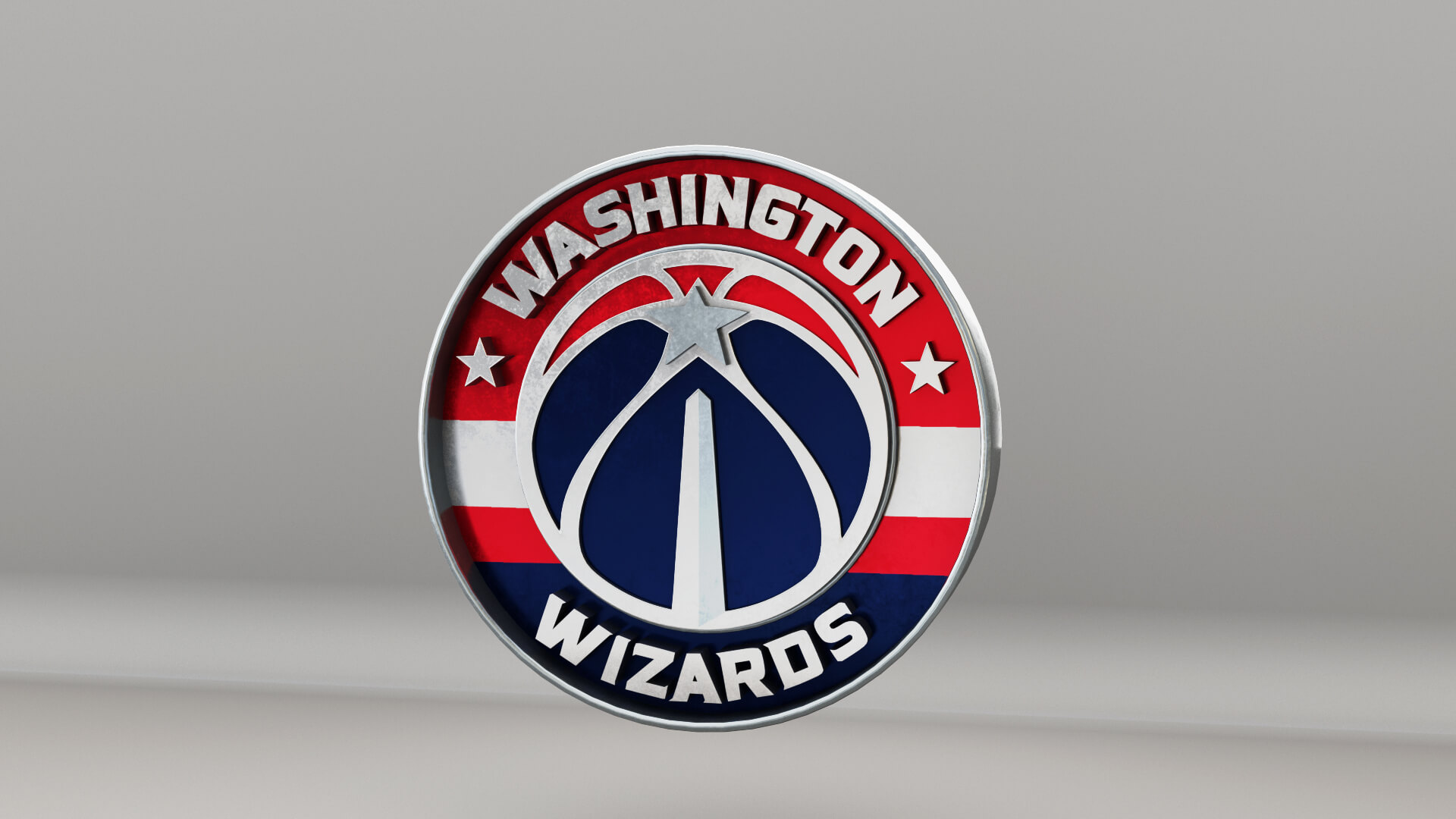 NBA Washington Wizards Logo - 3D Model by guimart