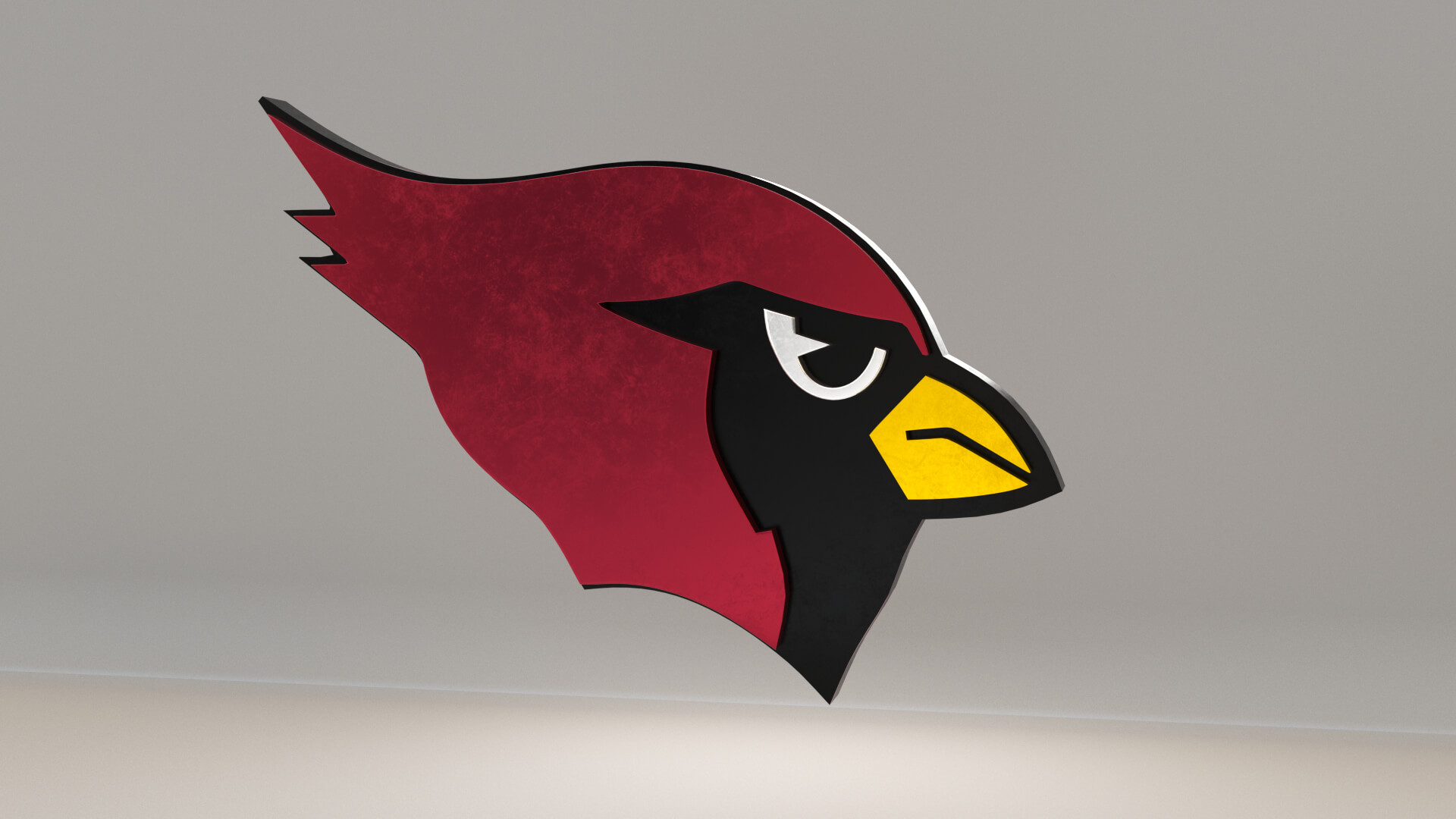 NFL Arizona Cardinals Logo - 3D Model by guimart