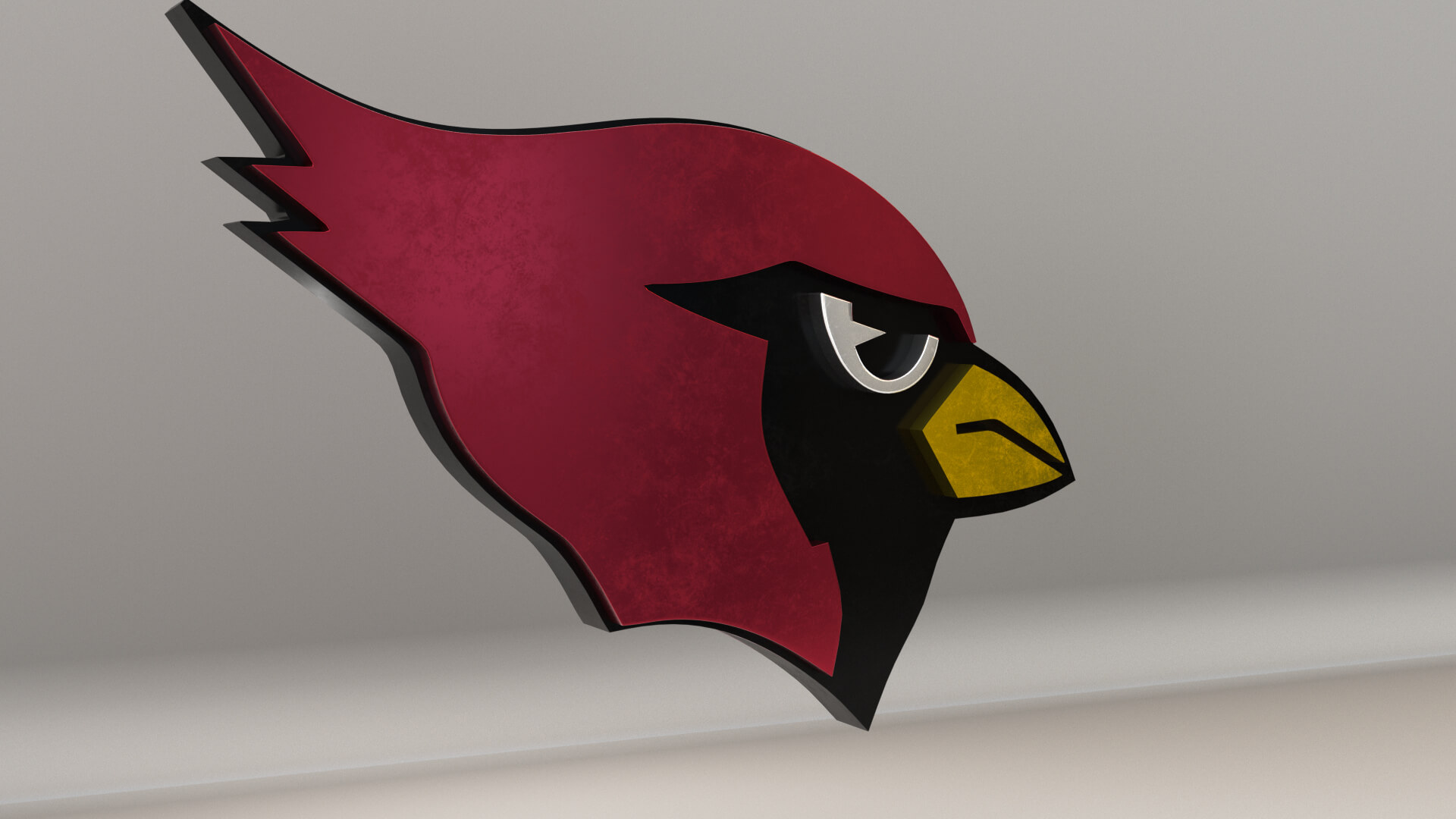 NFL Arizona Cardinals Logo - 3D Model by guimart