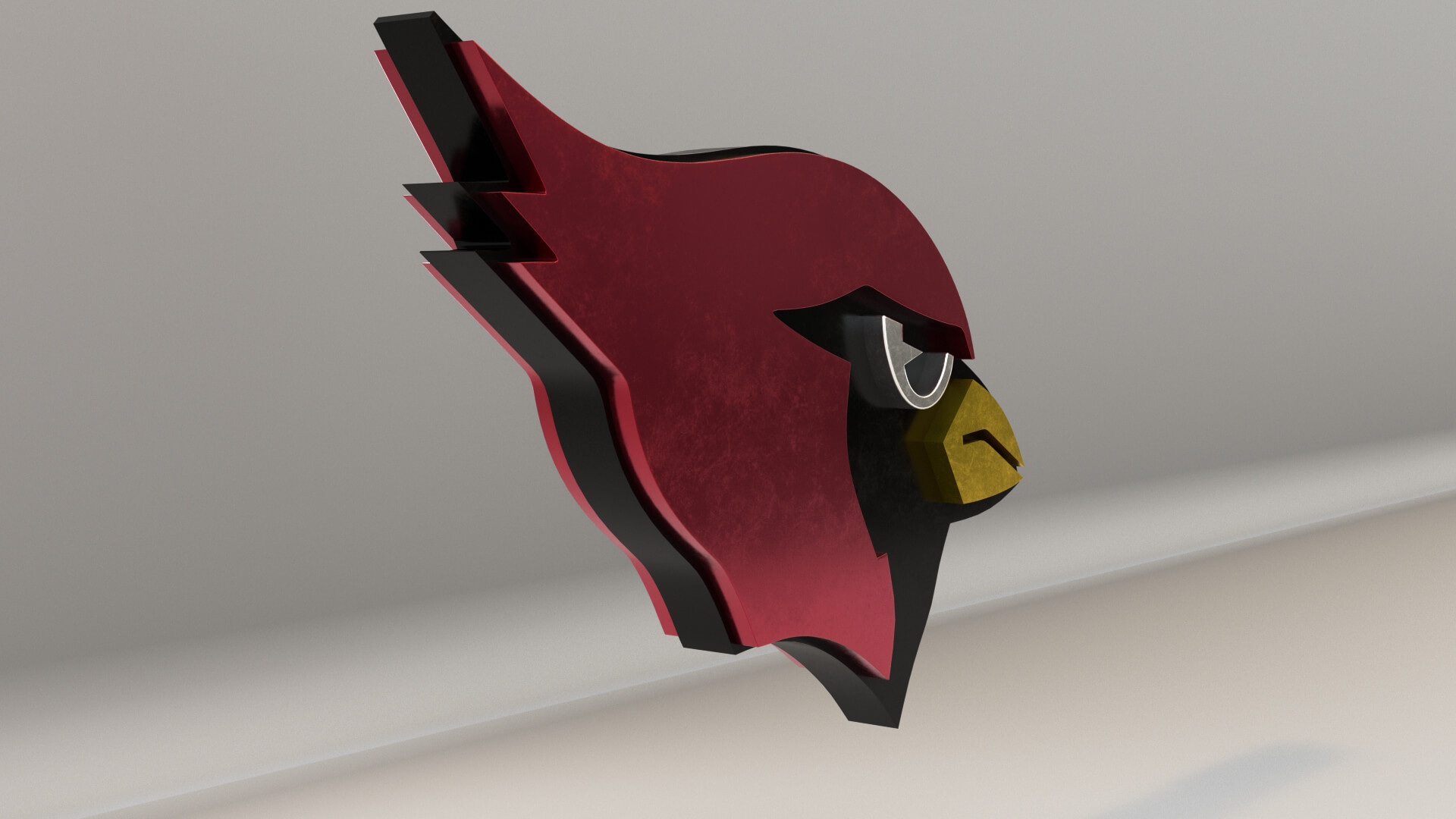 NFL Arizona Cardinals Logo - 3D Model by guimart