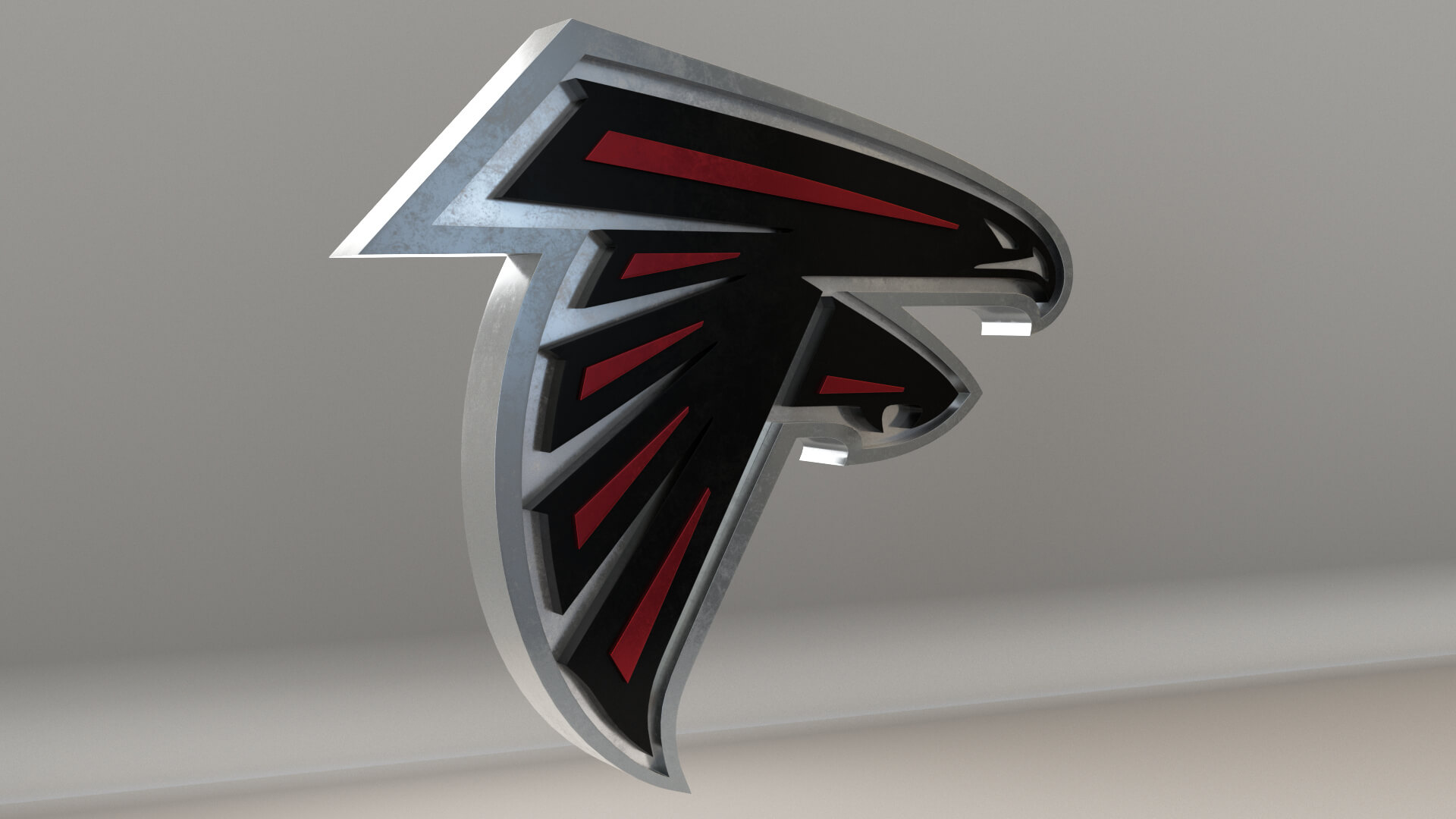 NFL Atlanta Falcons Logo - 3D Model by guimart