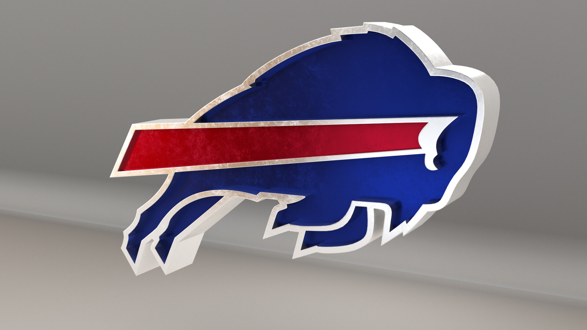 NFL Buffalo Bills Logo - 3D Model by guimart
