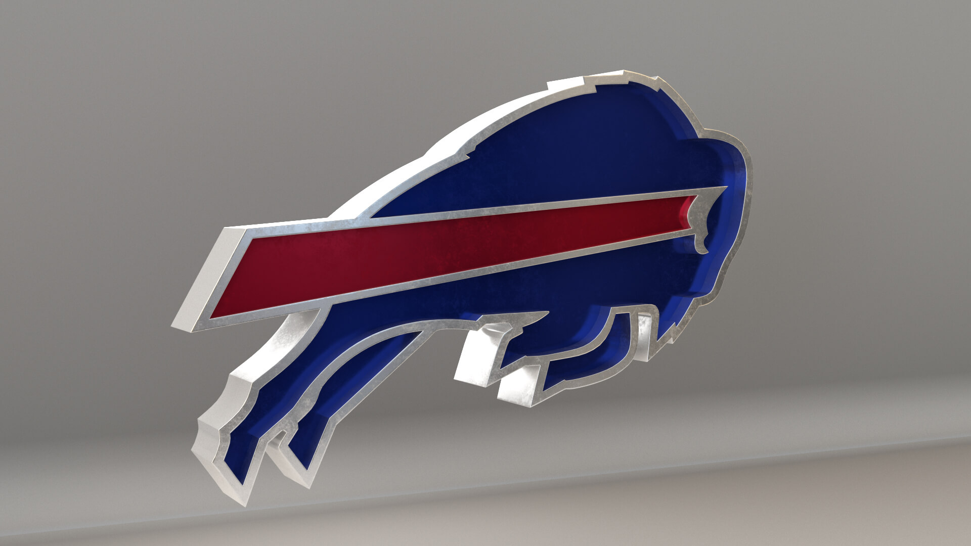 NFL Buffalo Bills Logo - 3D Model by guimart