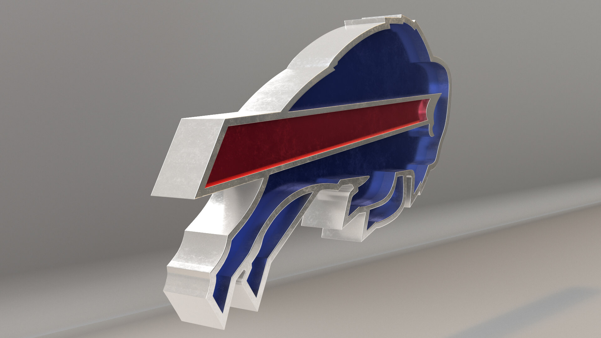 NFL Buffalo Bills Logo - 3D Model by guimart