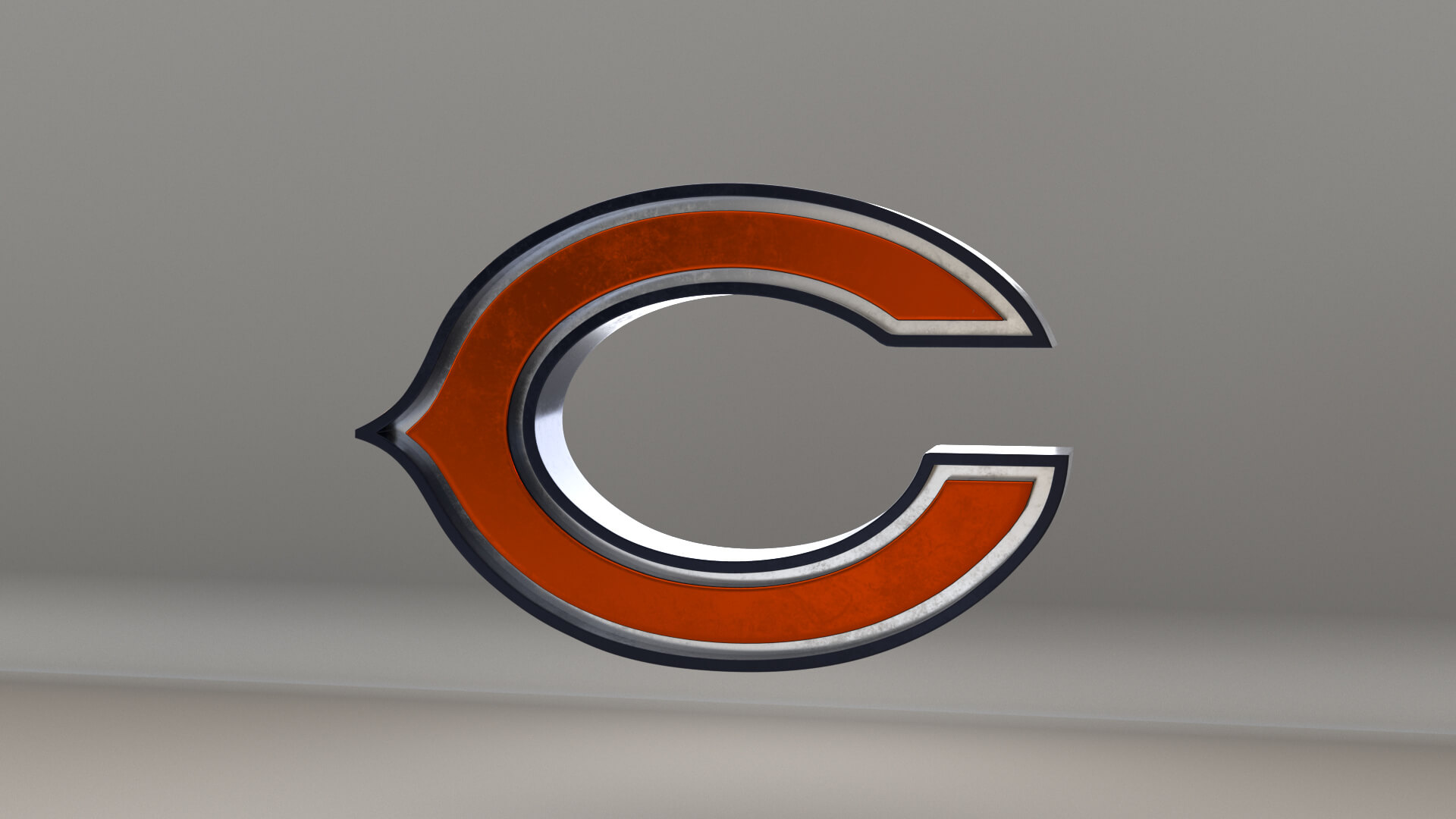 NFL Chicago Bears Logo - 3D Model by guimart