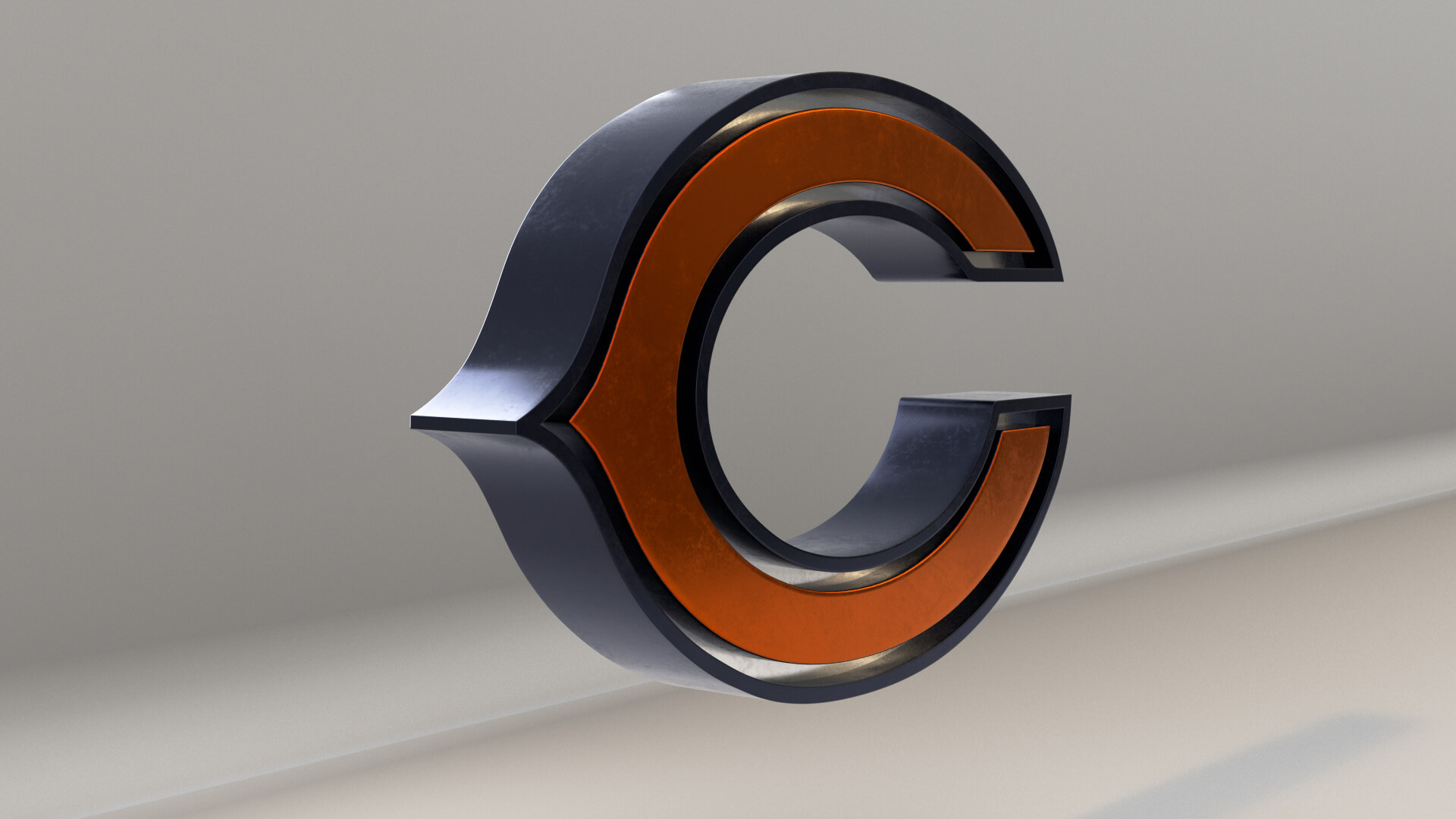 NFL Chicago Bears Logo - 3D Model by guimart