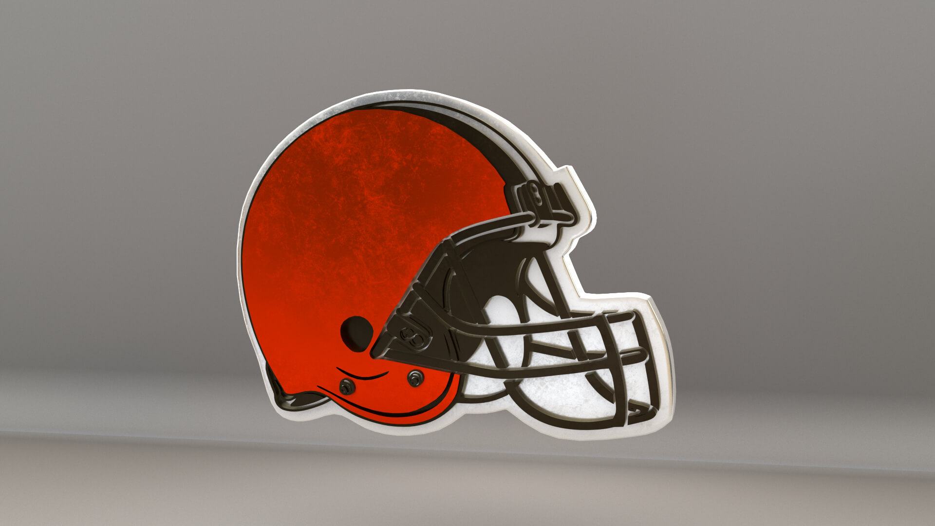 NFL Cleveland Browns Logo - 3D Model by guimart
