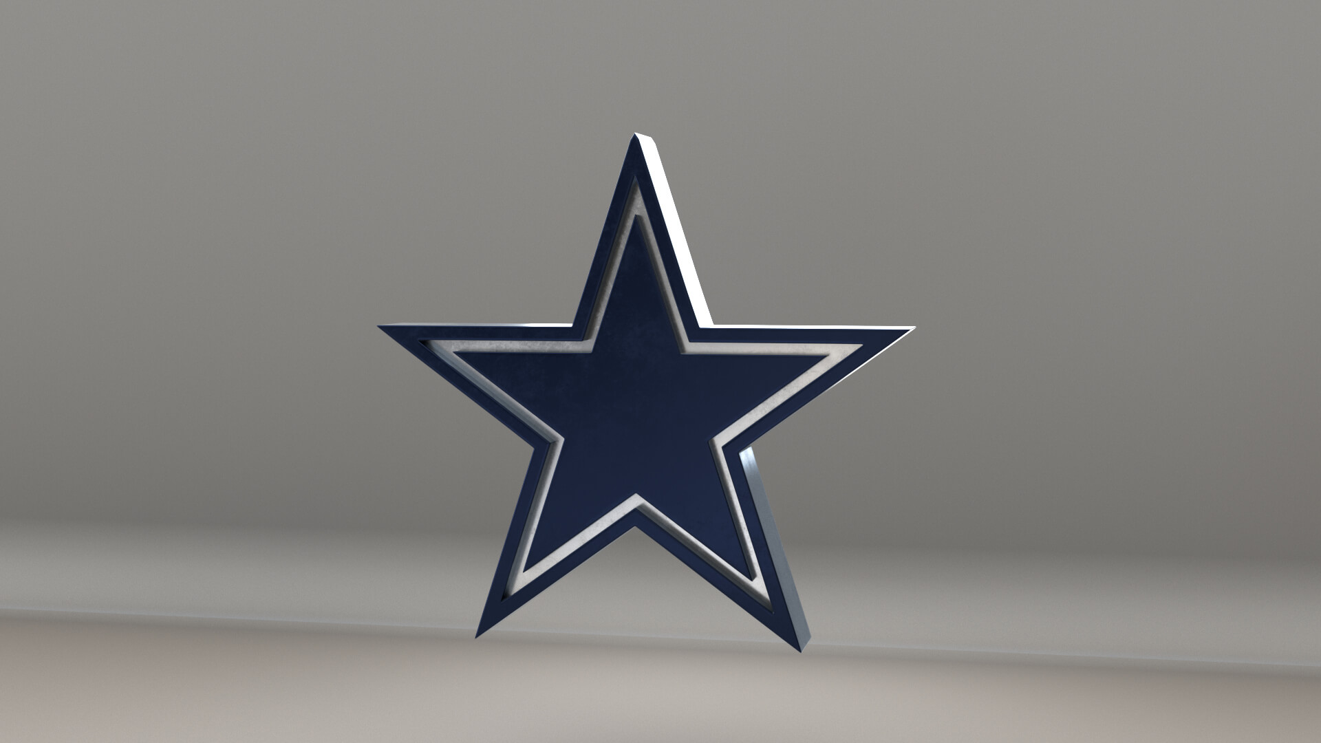 NFL Dallas Cowboys Logo - 3D Model by guimart