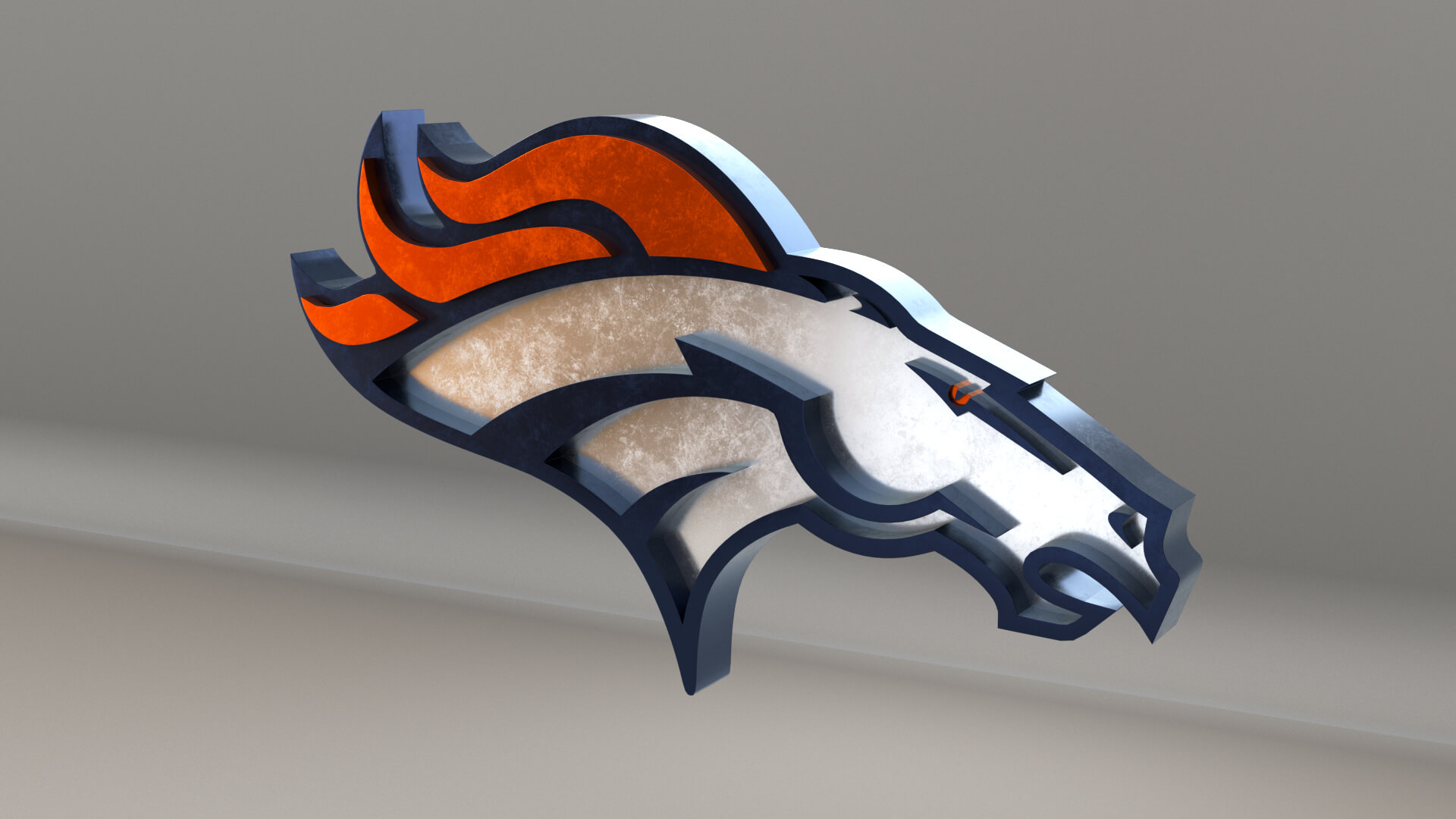 Nfl Bronco Logo Denver Broncos, Logo, American Football Wallpaper, HD