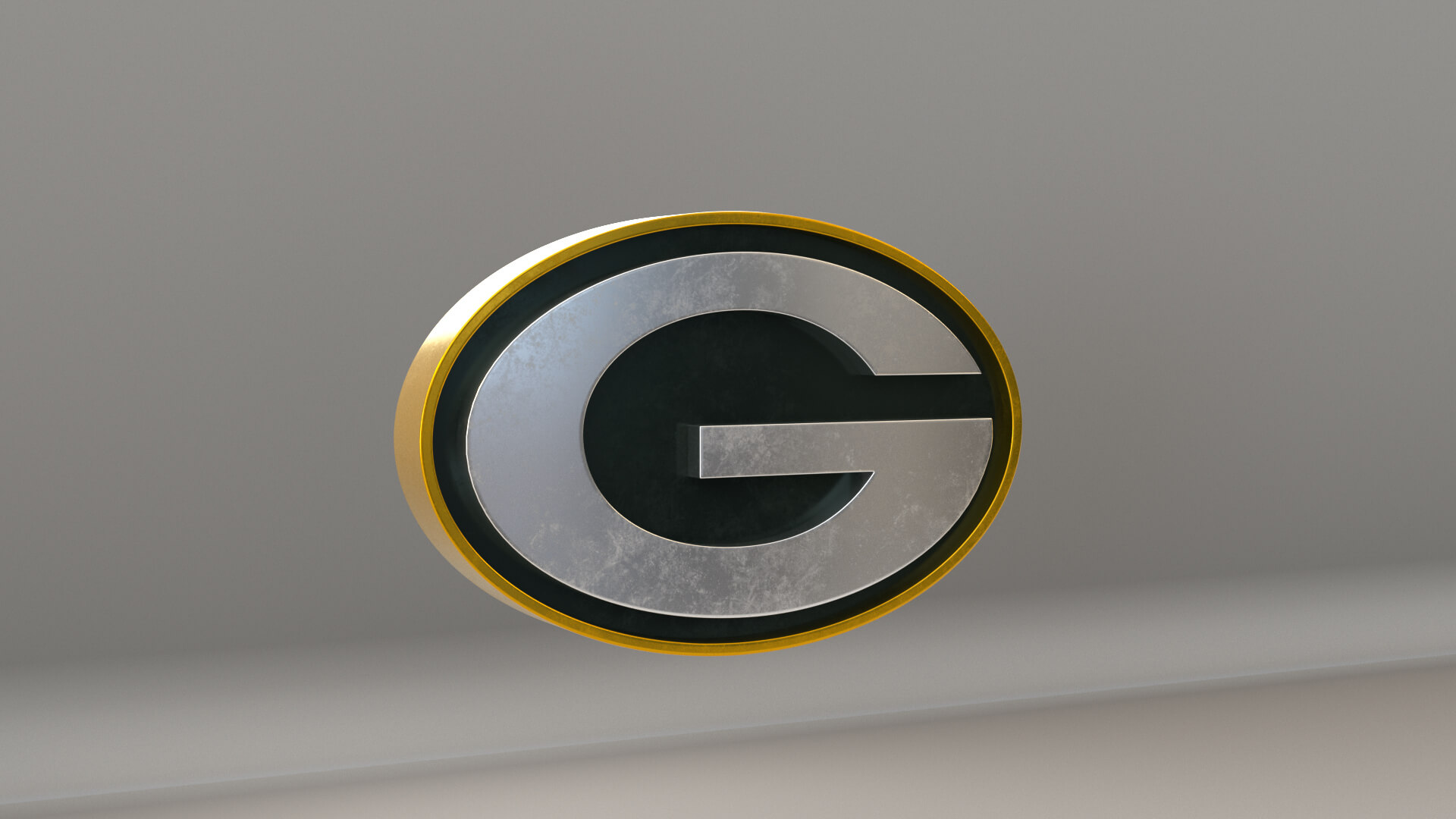NFL Green Bay Packers Logo - 3D Model by guimart