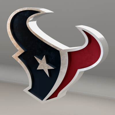 3d Texans Logo Let's Get Pickled N Shop | Houston Texans