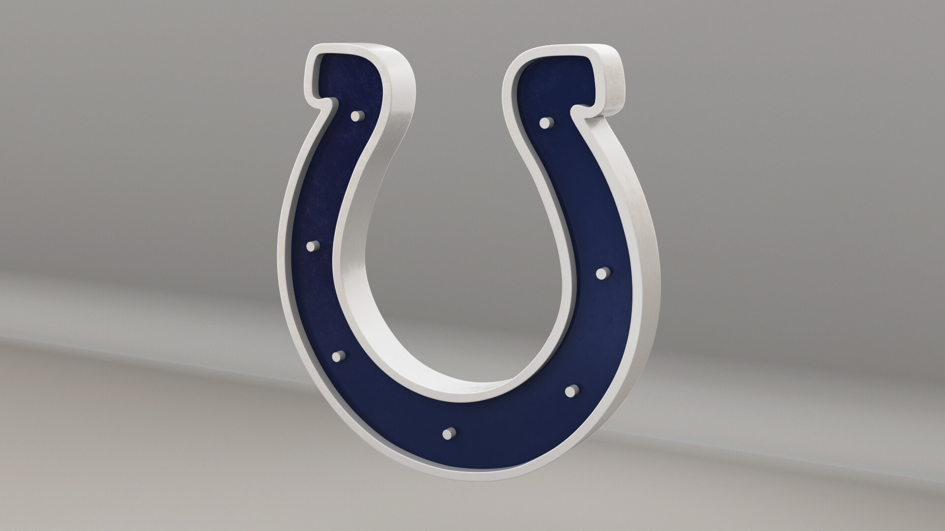 NFL Indianapolis Colts Logo - 3D Model by guimart