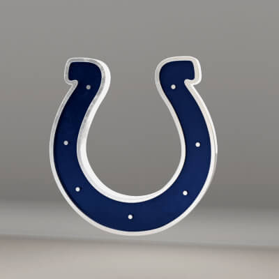 NFL Indianapolis Colts Logo - 3D Model by guimart