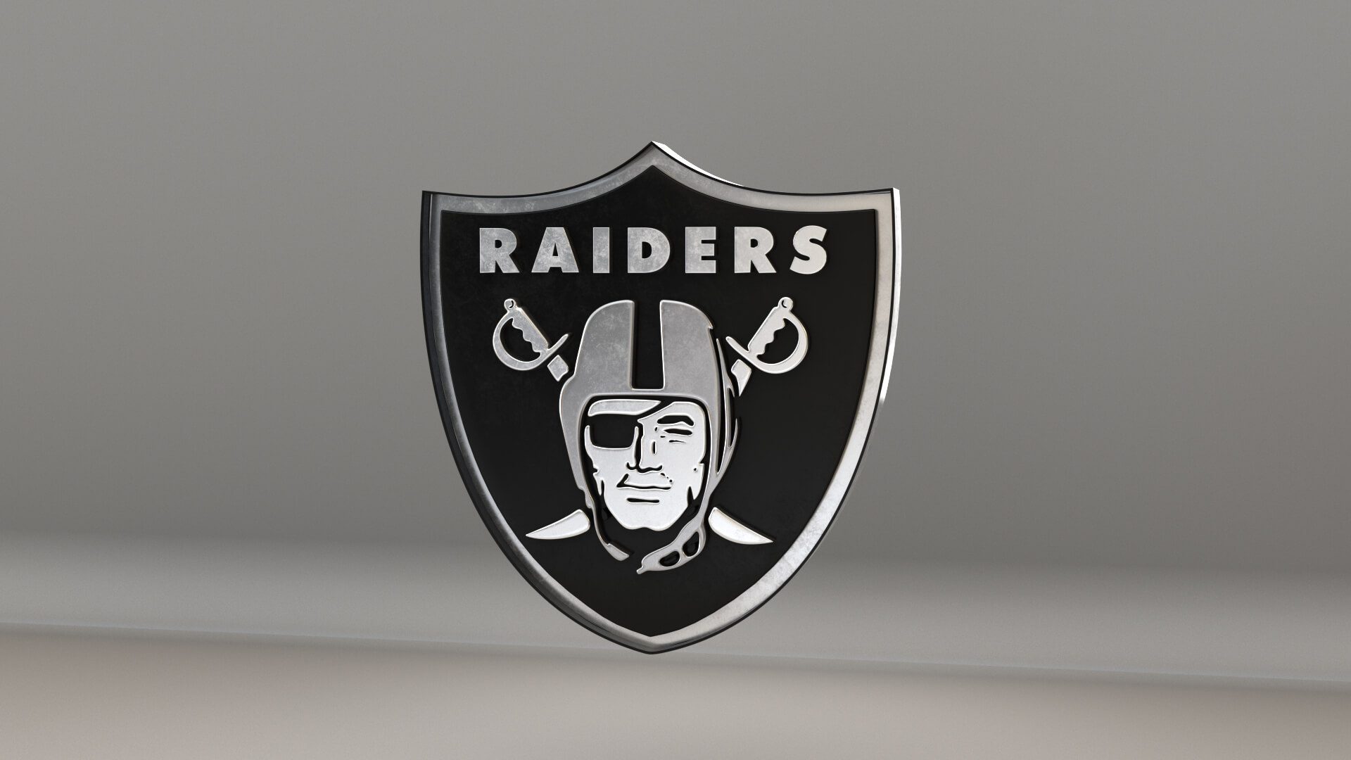 NFL Las Vegas Raiders Logo - 3D Model by guimart