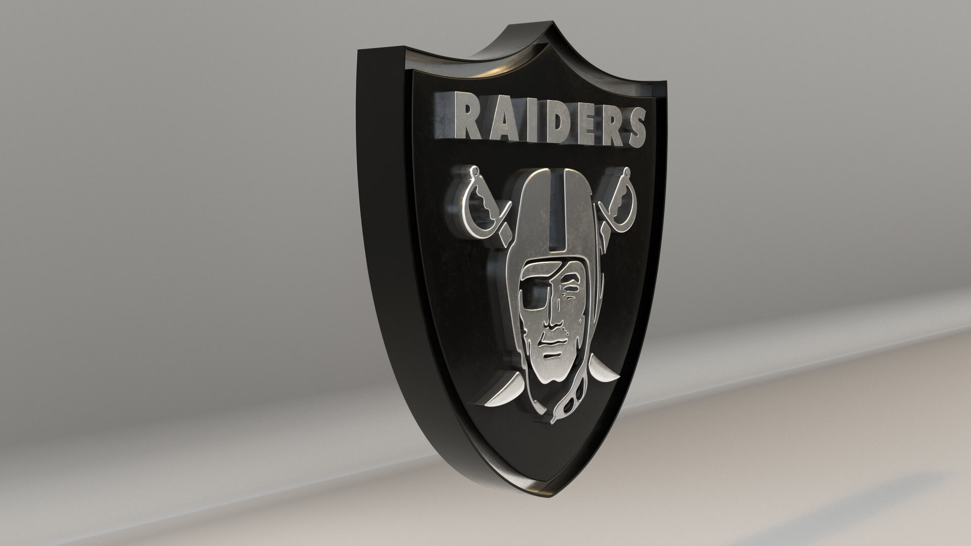 NFL Las Vegas Raiders Logo - 3D Model by guimart