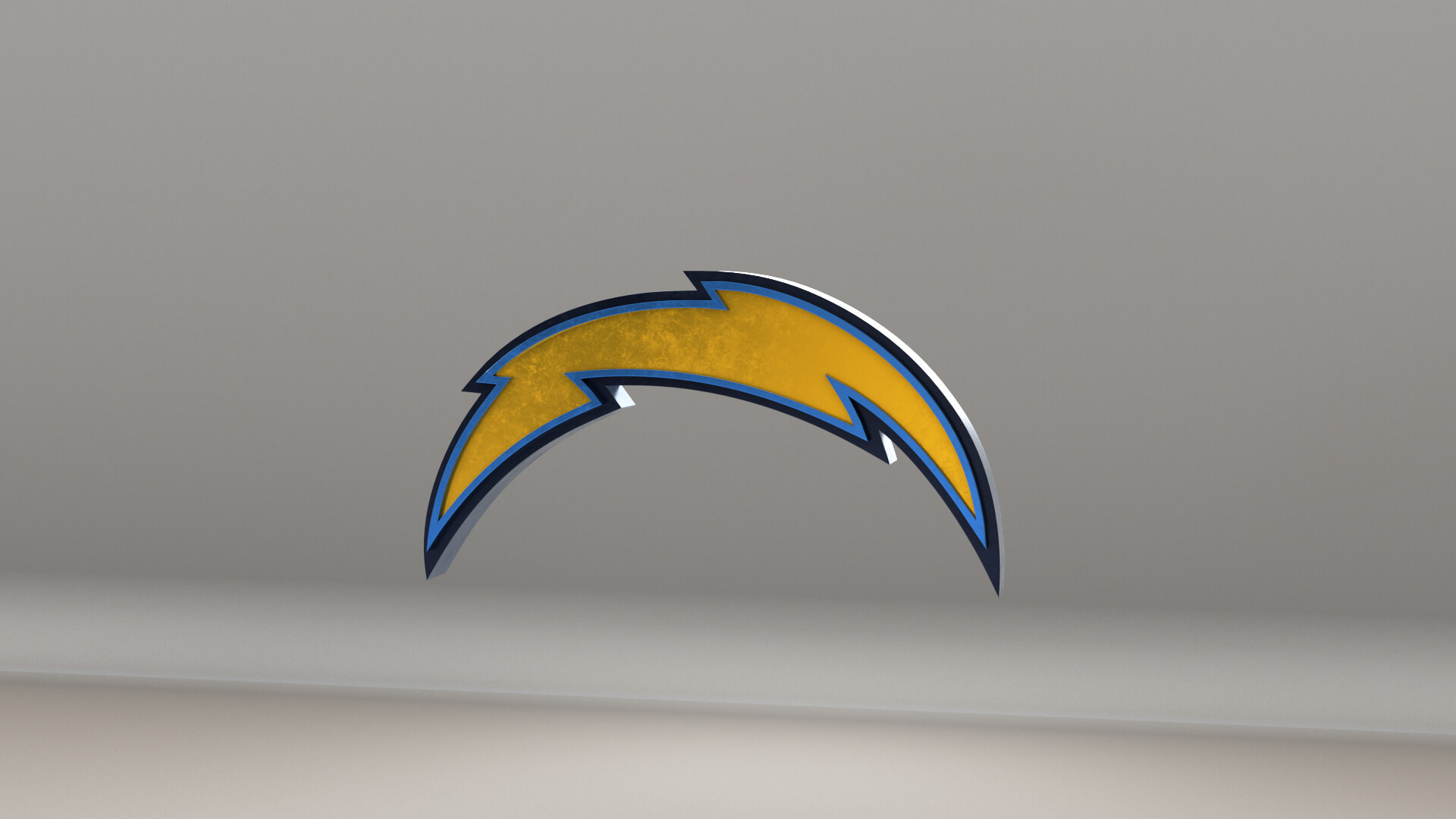 NFL Los Angeles Chargers Logo - 3D Model by guimart