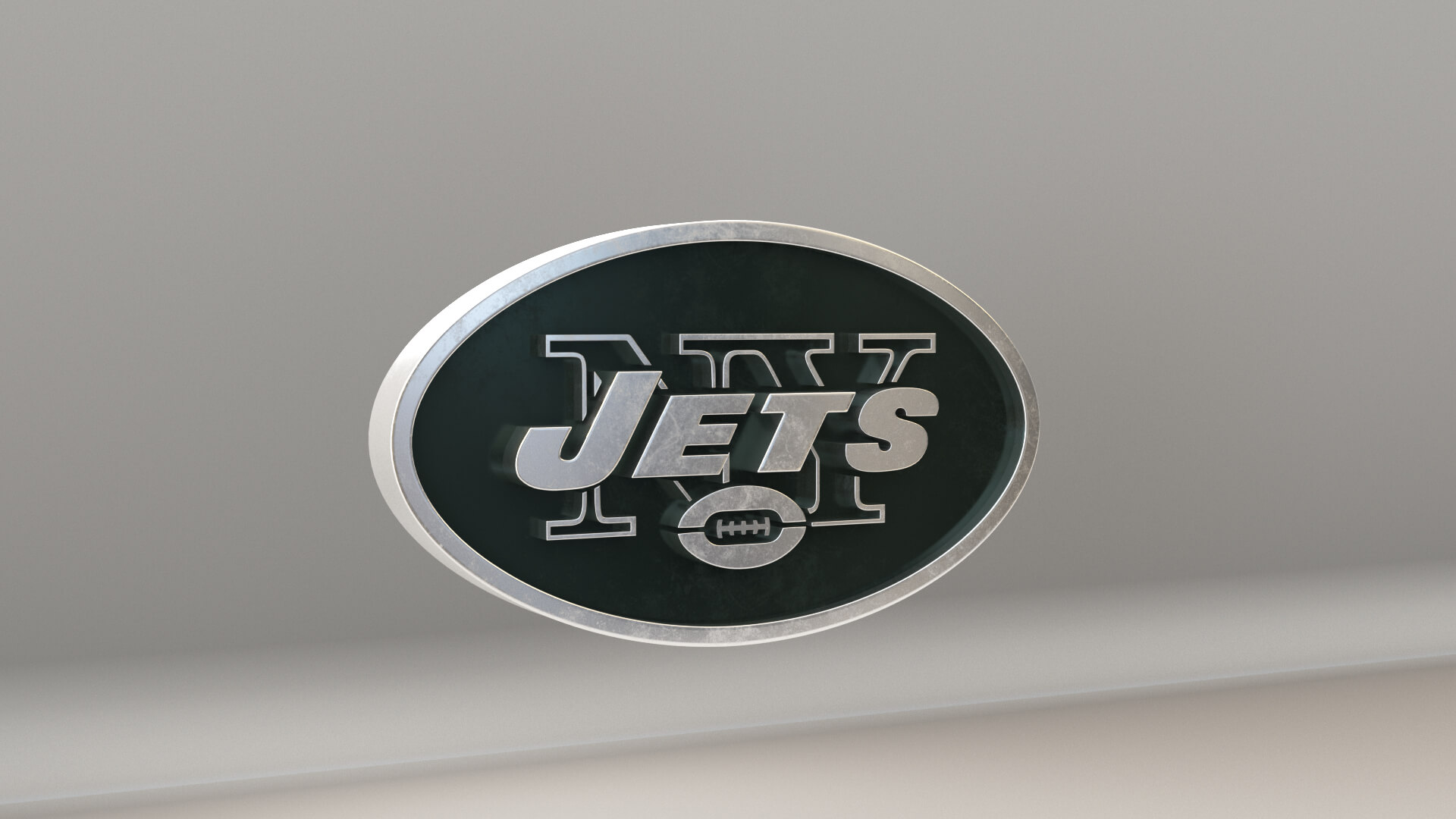 NFL New York Jets Logo - 3D Model by guimart