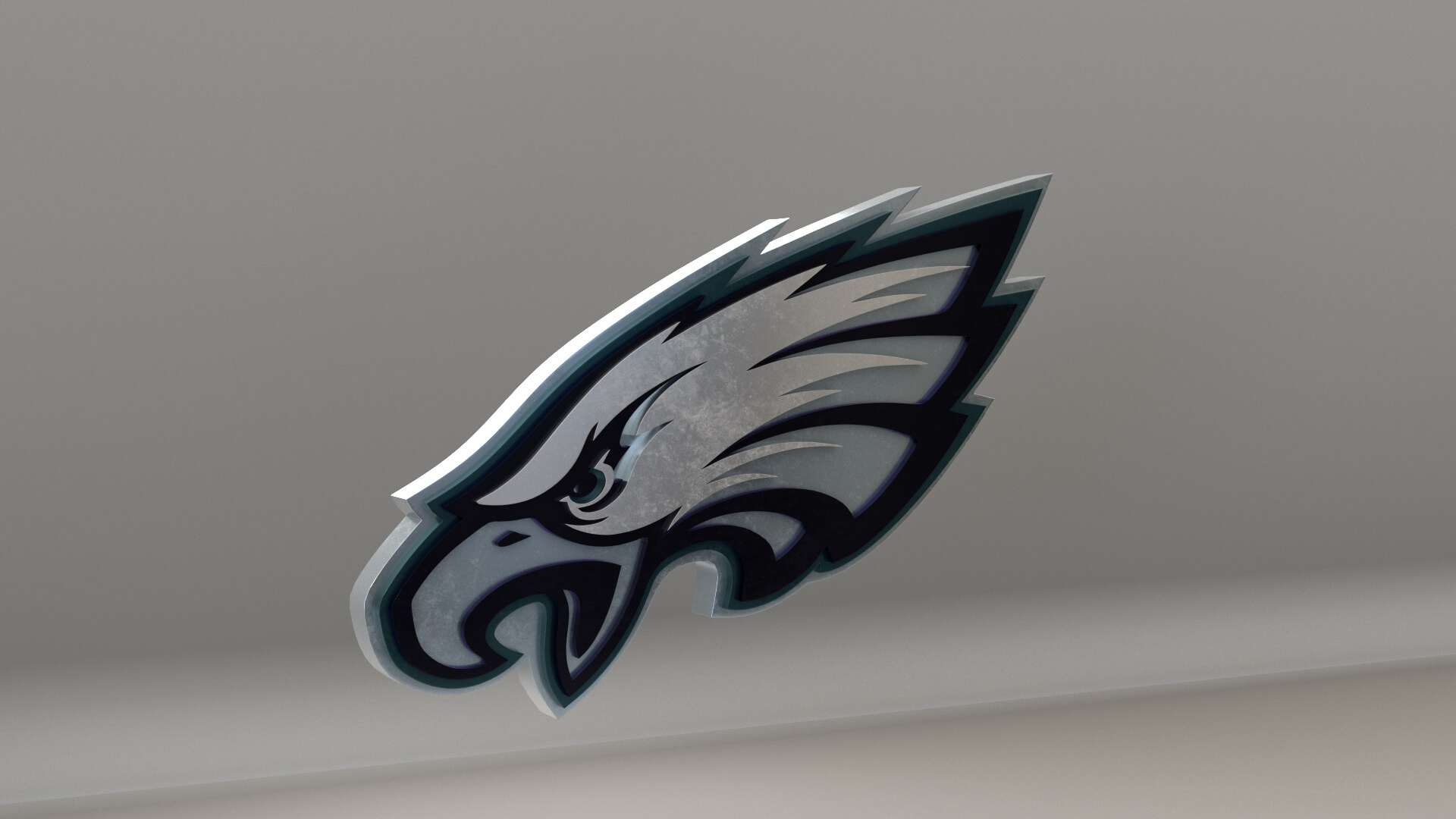 NFL Philadelphia Eagles Logo - 3D Model by guimart