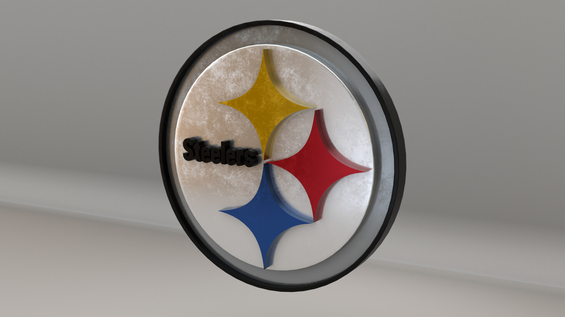 NFL Pittsburgh Steelers Logo - 3D Model by guimart