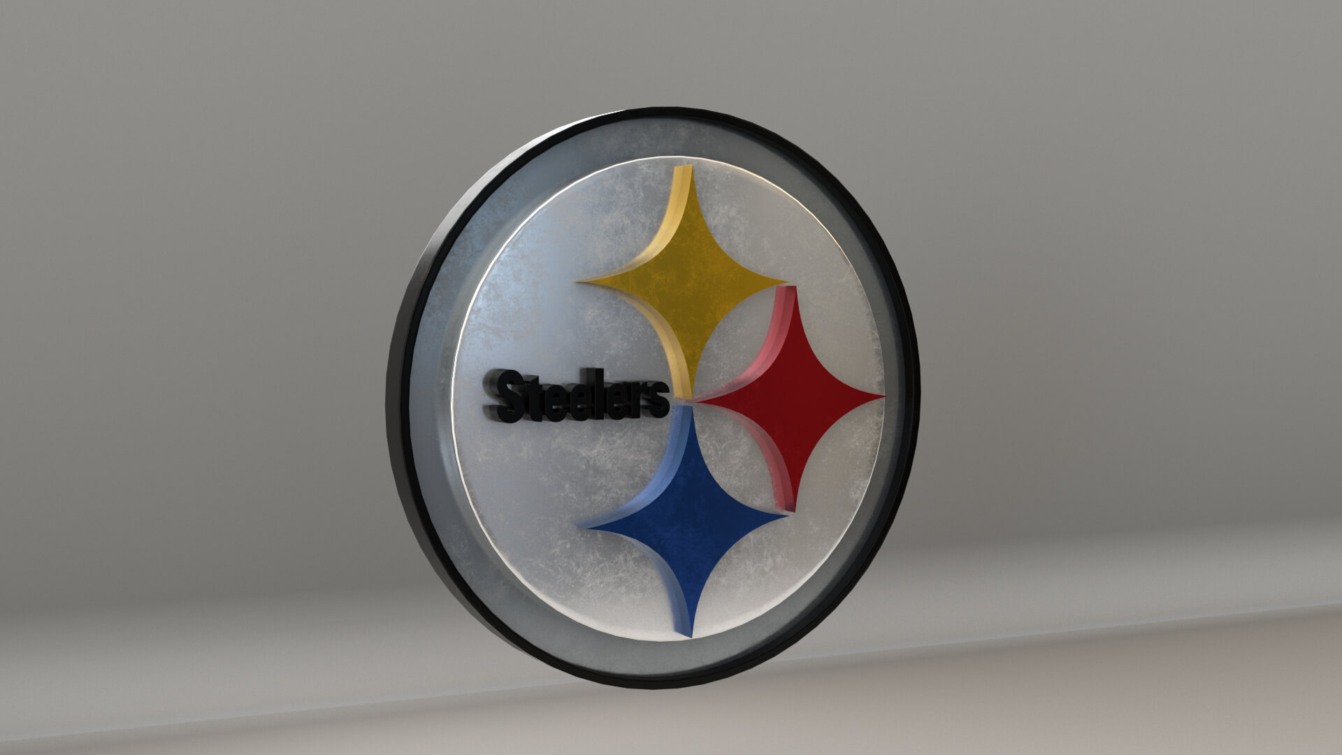 NFL Pittsburgh Steelers Logo - 3D Model by guimart