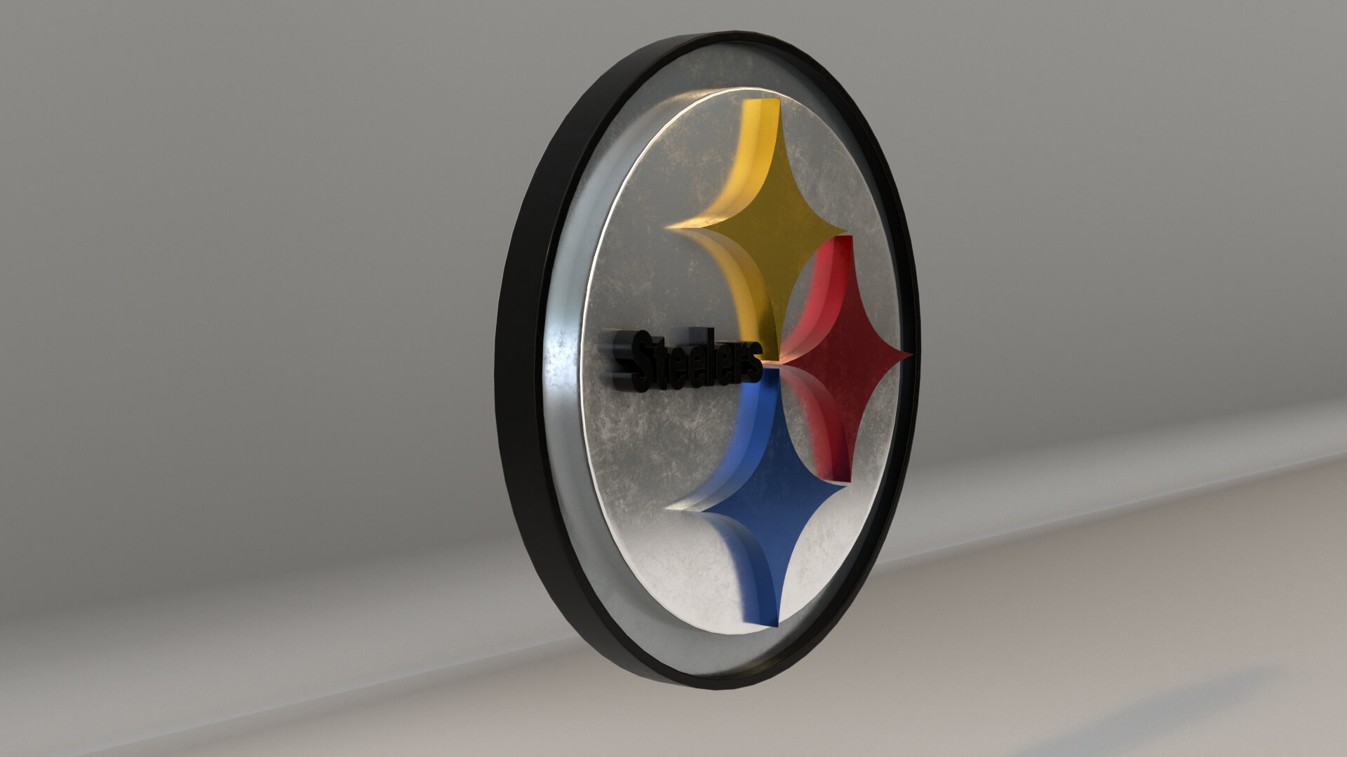 NFL Pittsburgh Steelers Logo - 3D Model by guimart