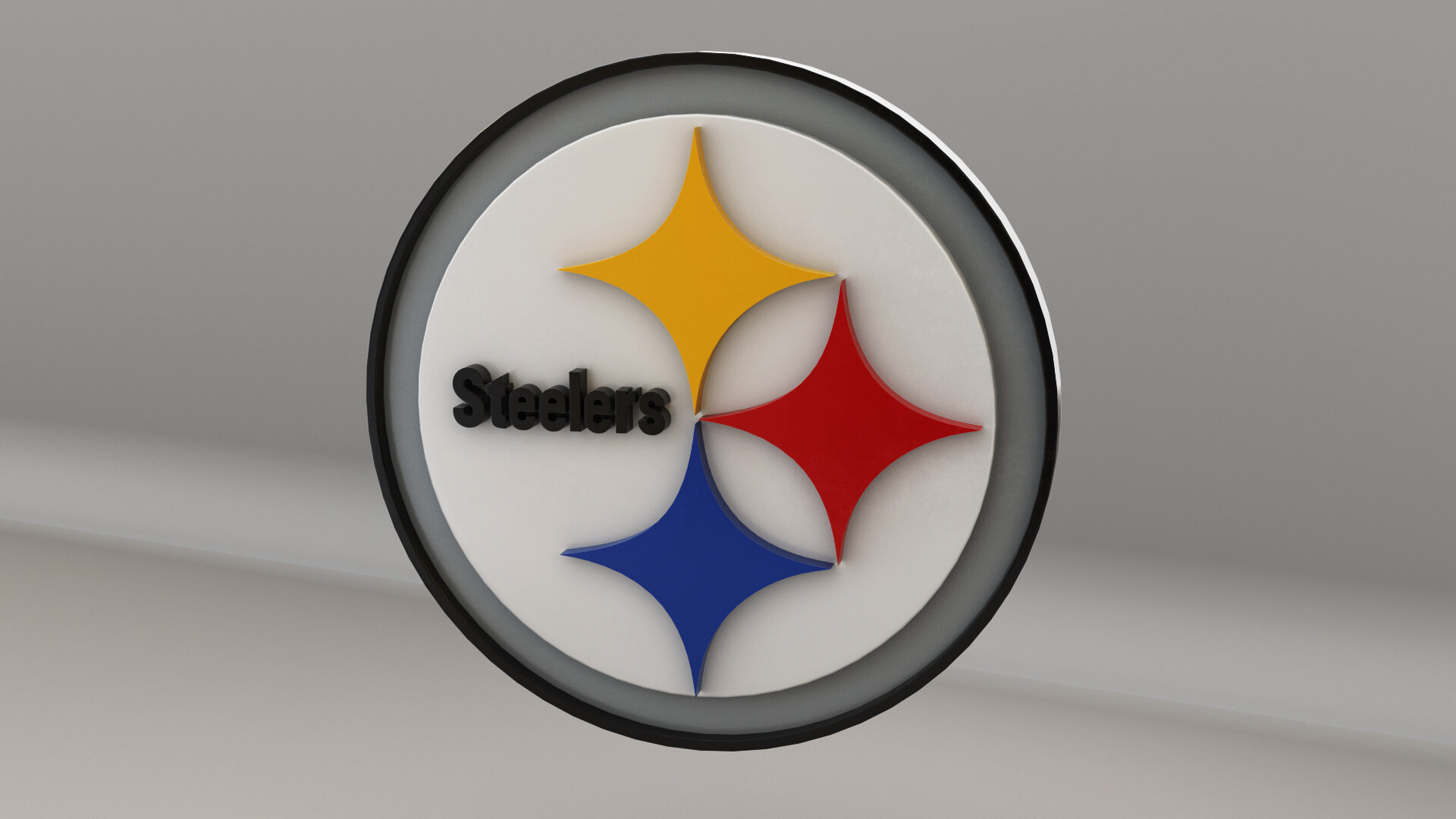 NFL Pittsburgh Steelers Logo - 3D Model by guimart