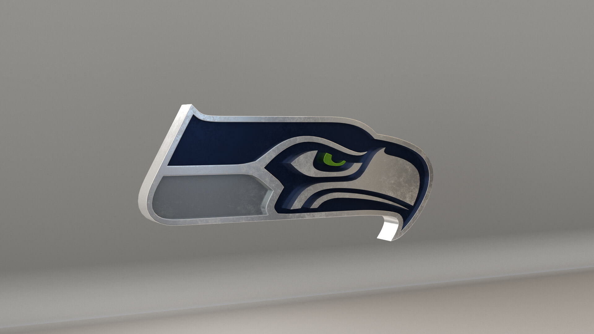 NFL Seattle Seahawks Logo - 3D Model by guimart