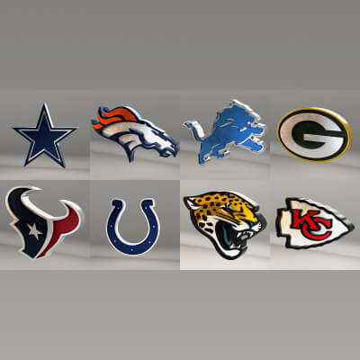NFL Teams Logos Bundle 2 by guimart