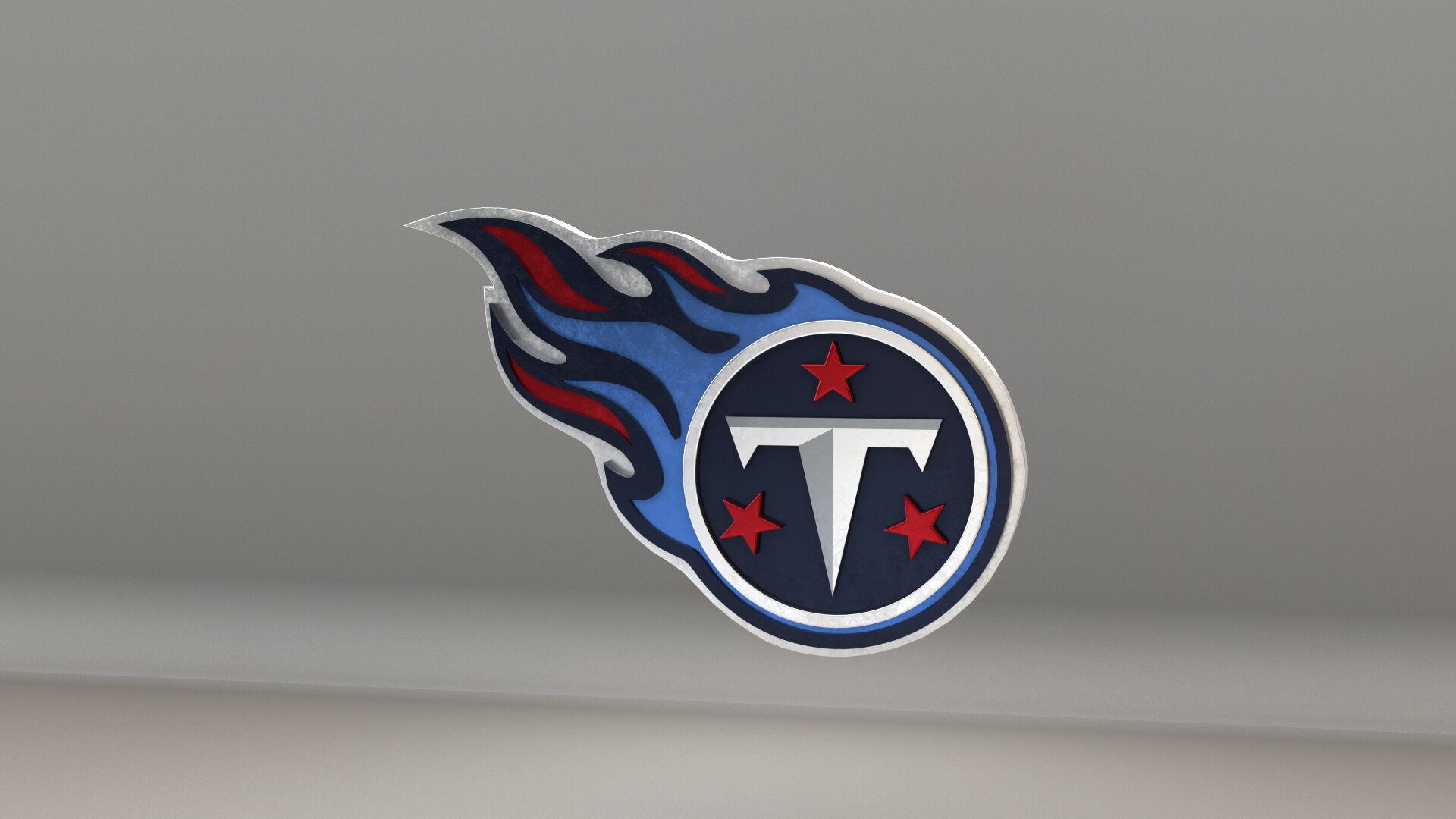 NFL Tennessee Titans Logo - 3D Model by guimart