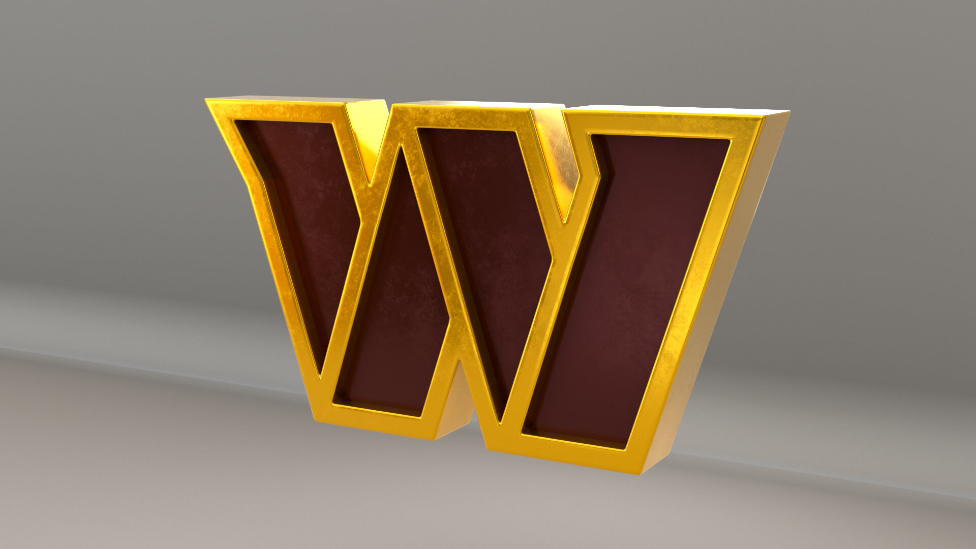 NFL Washington Commanders Logo - 3D Model by guimart