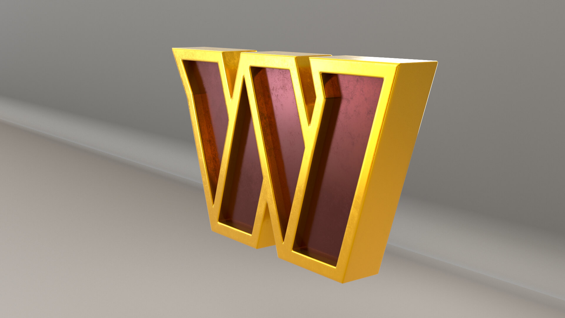 NFL Washington Commanders Logo - 3D Model by guimart