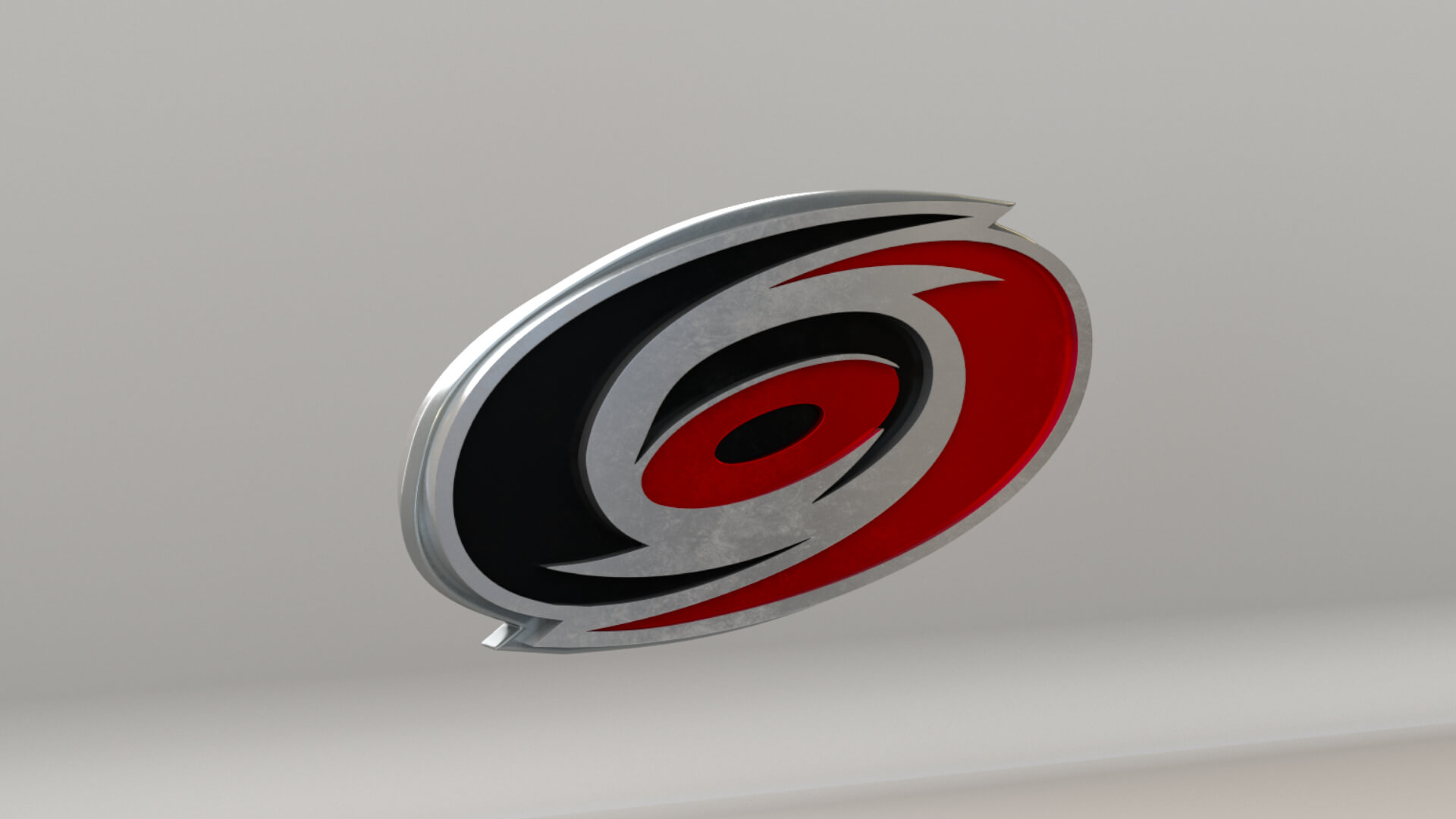 NHL Carolina Hurricanes Team Logo - 3D Model by guimart