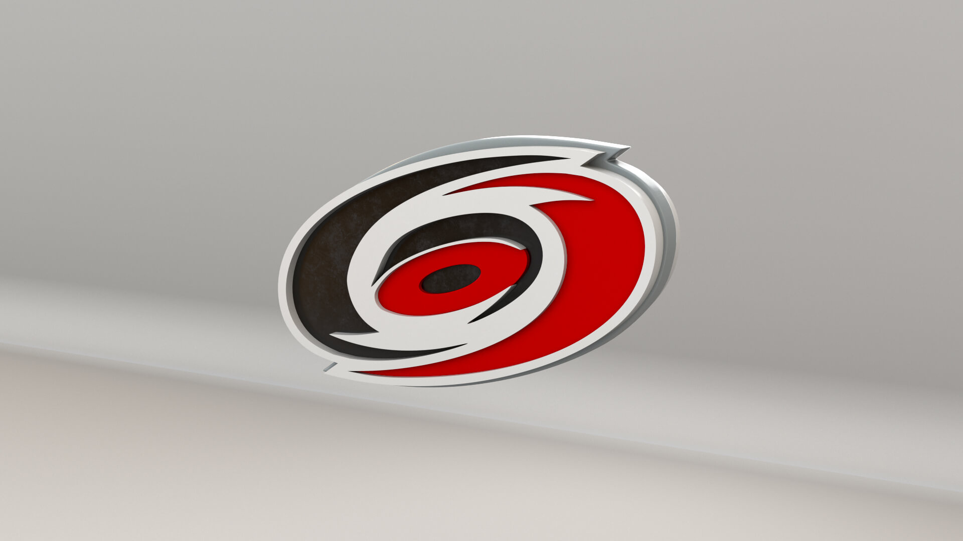 NHL Carolina Hurricanes Team Logo - 3D Model by guimart