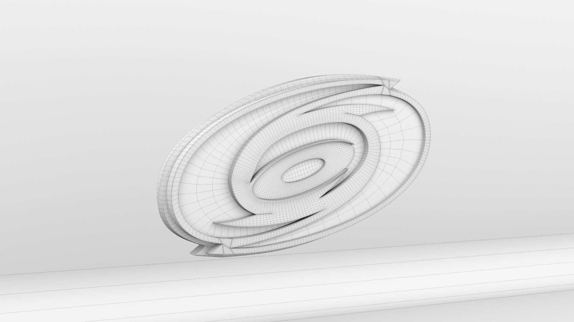 NHL Carolina Hurricanes Team Logo - 3D Model by guimart